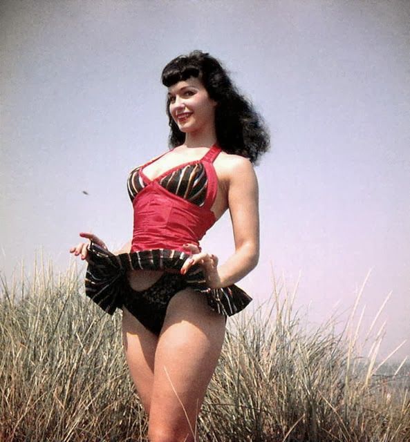 Bettie Page, 1950s | Scrolller