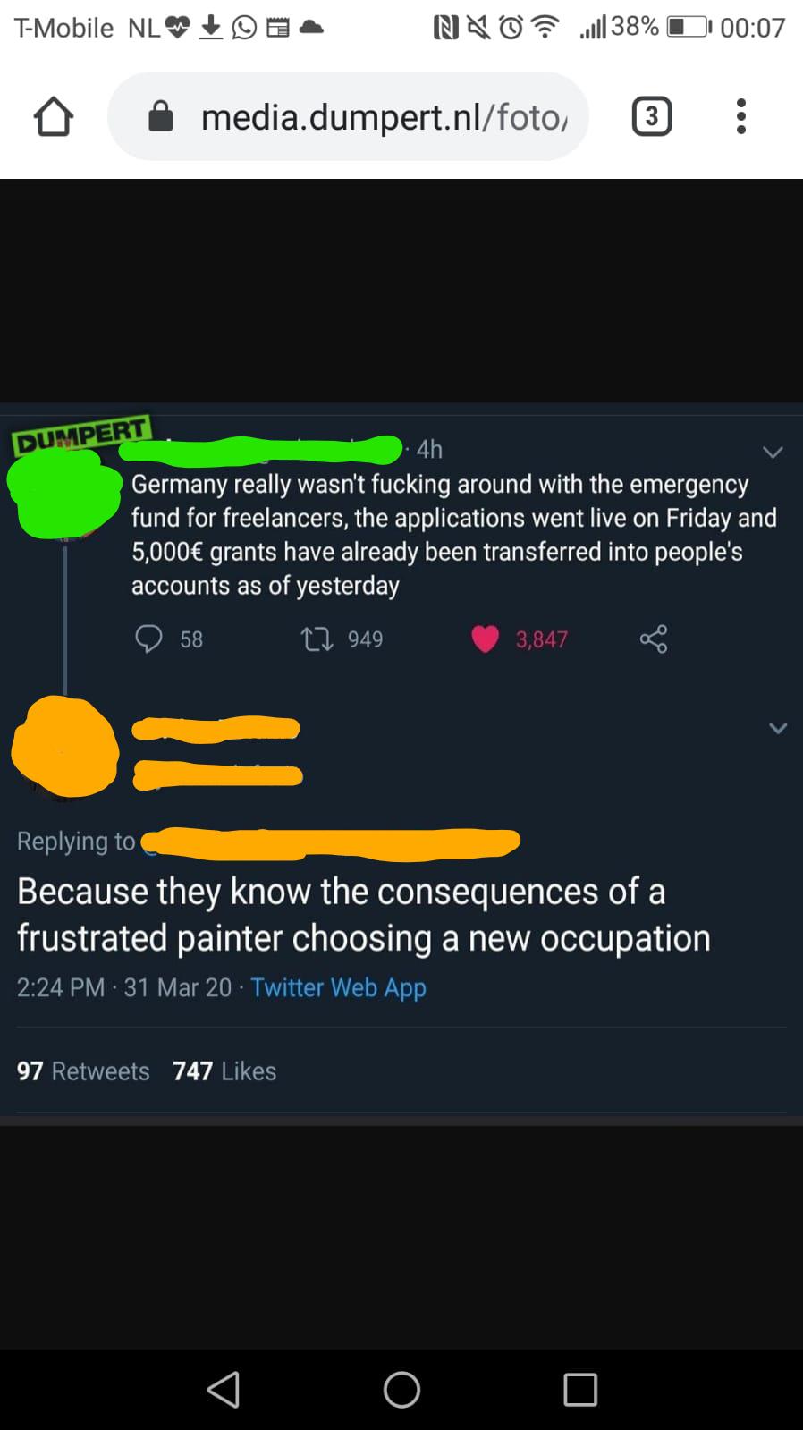 Beware frustrated artists! | Scrolller