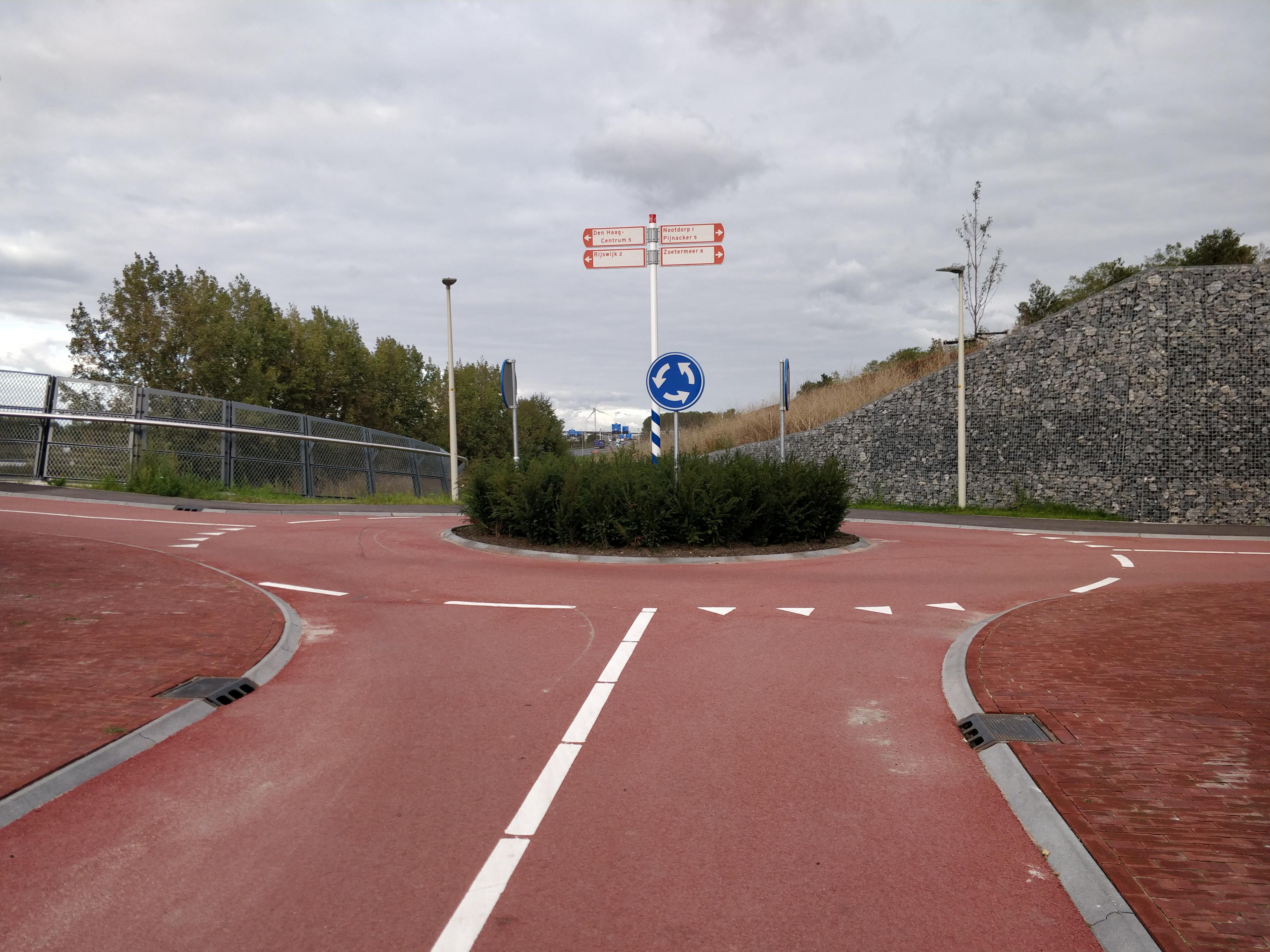 Bicycle roundabout in The Hague, NL | Scrolller