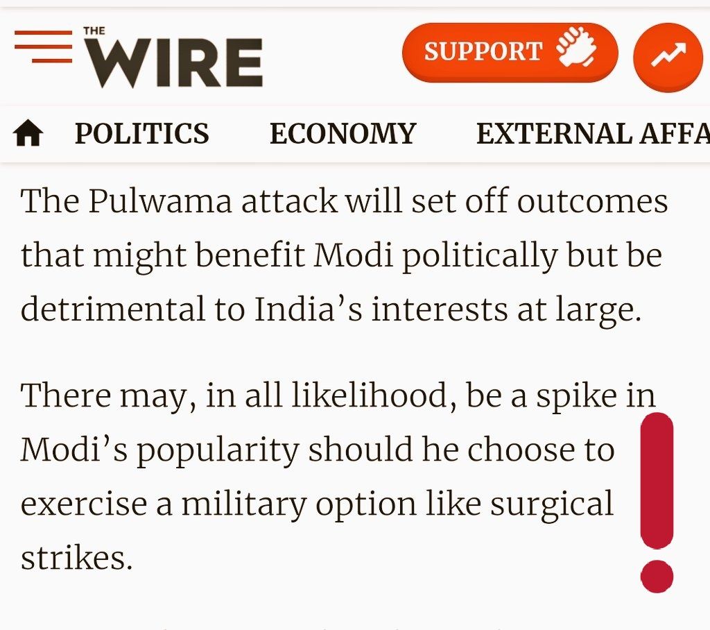 Big expose! Mudi leaked balakot strikes to Wire! | Scrolller