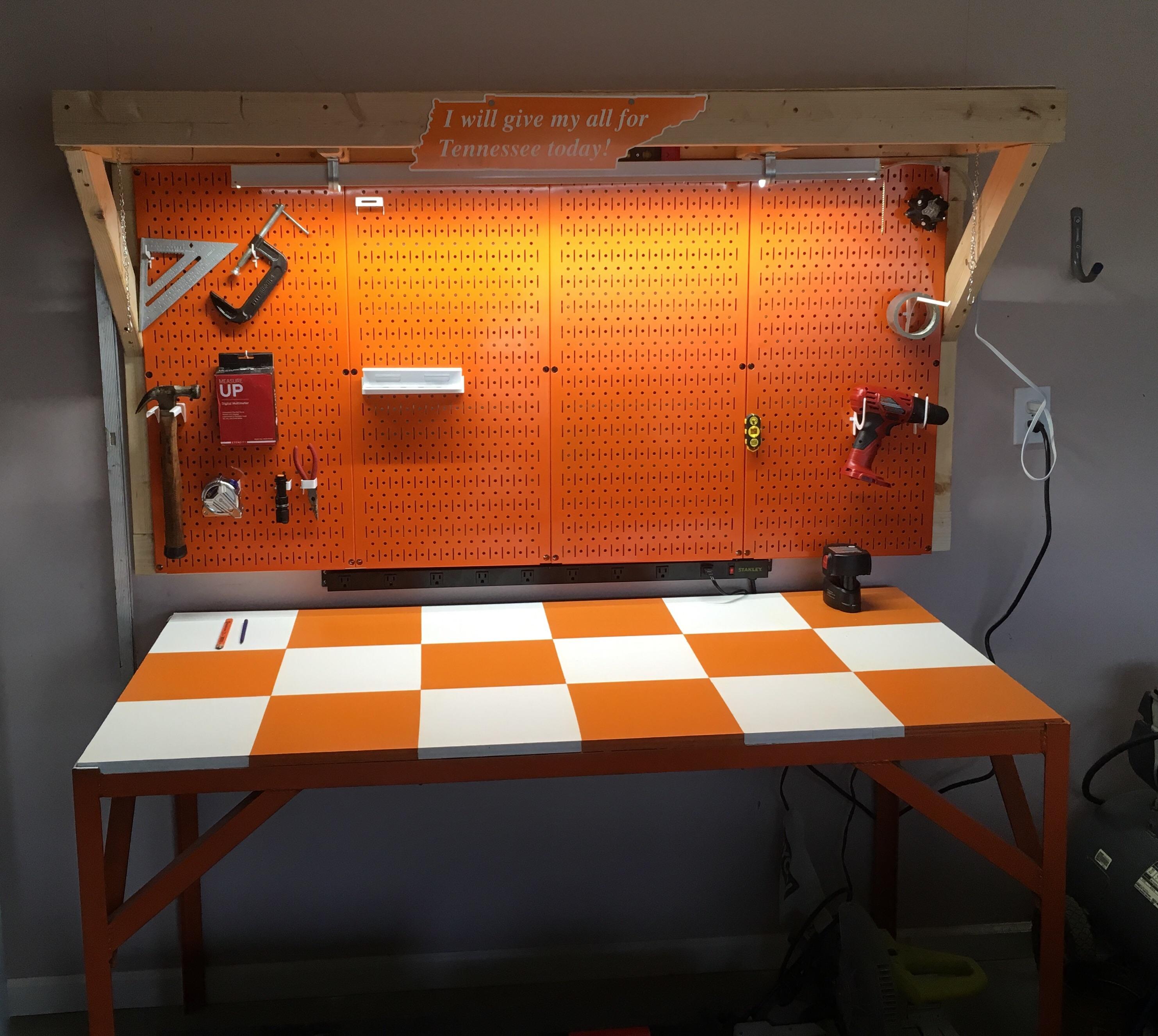 Big Orange Workbench | Scrolller