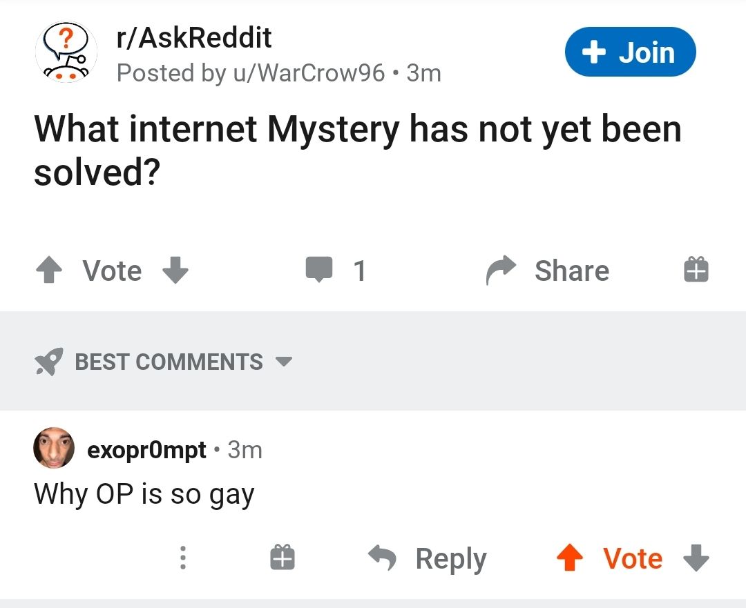 Biggest Mystery | Scrolller