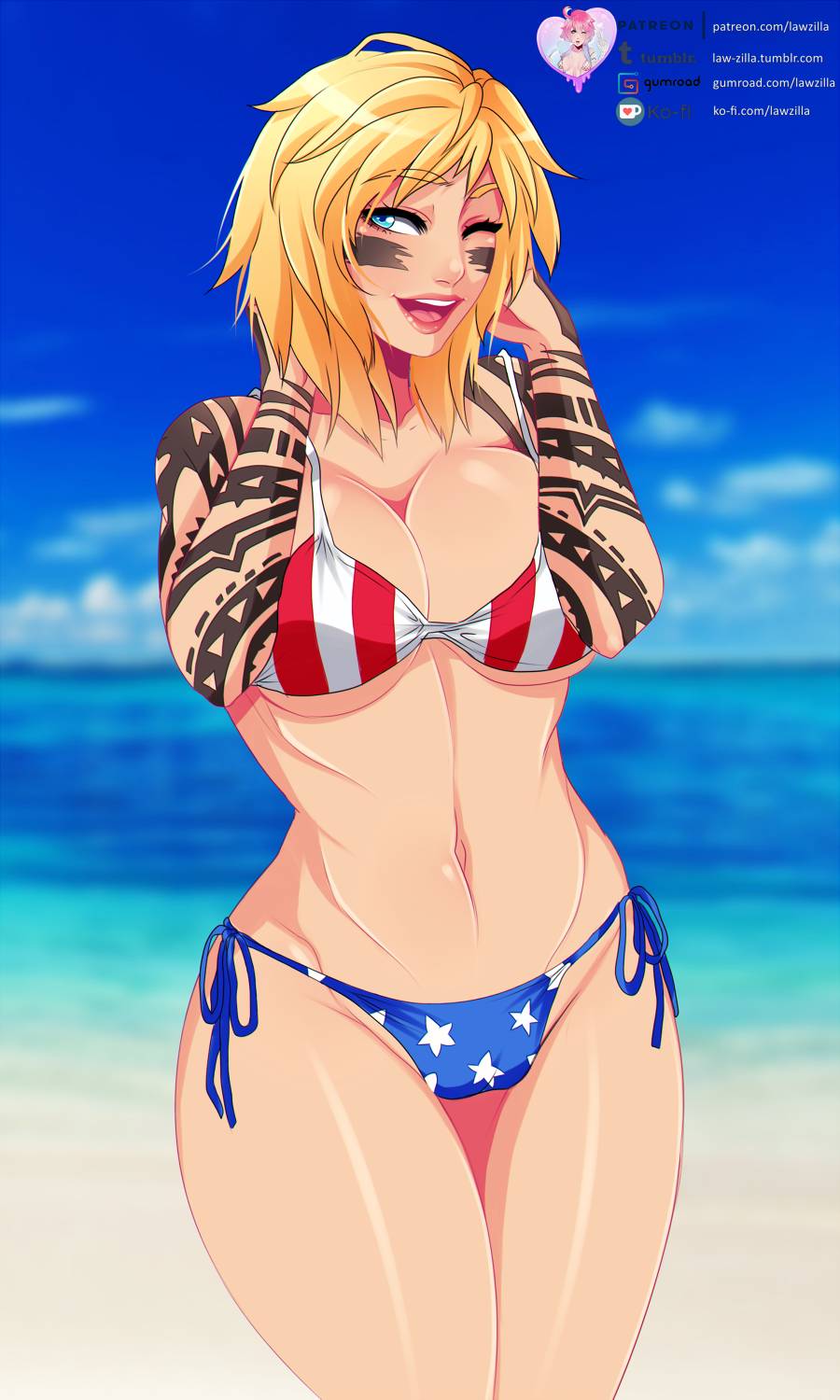 Bikini Bod Valkyrie (Lawzilla) | Scrolller
