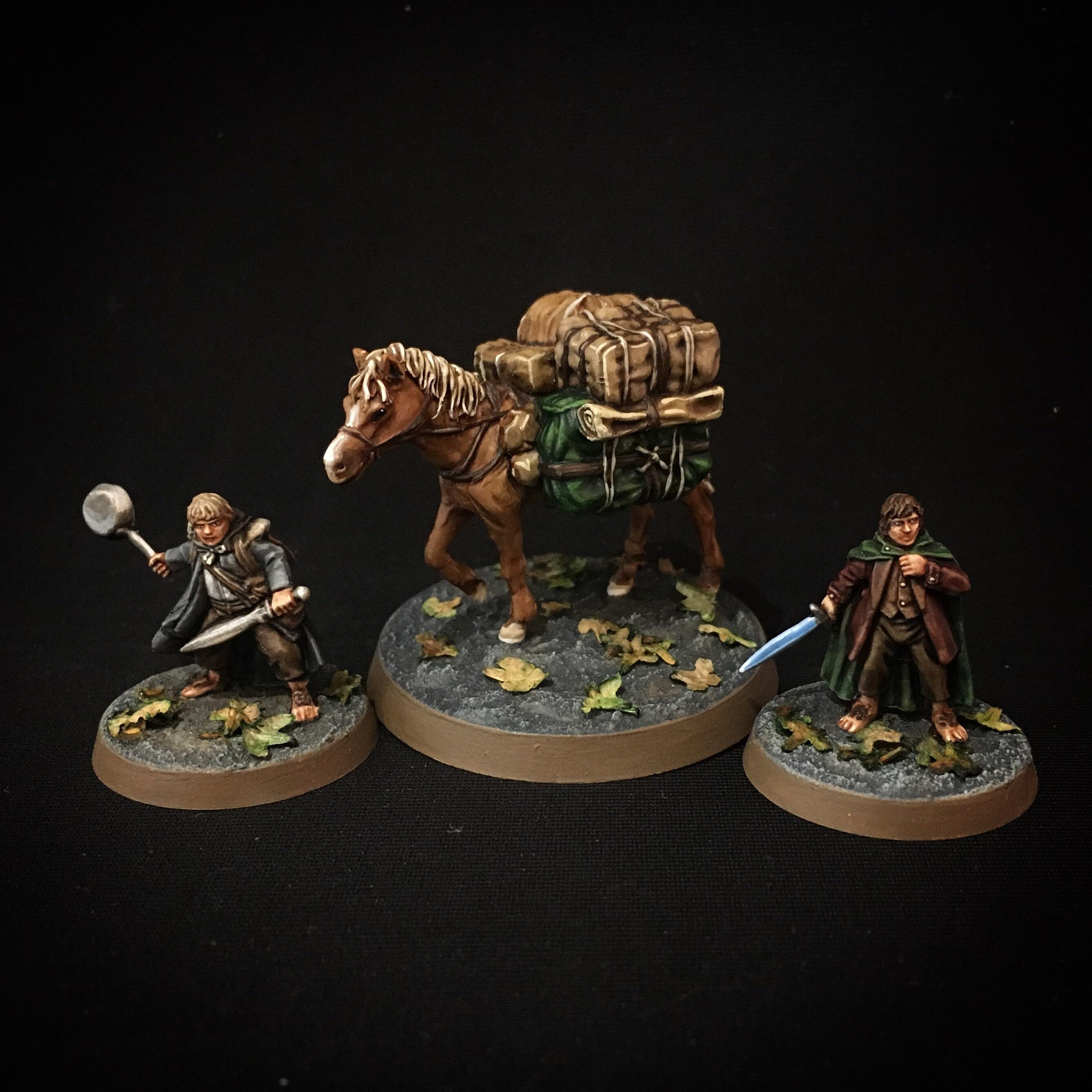 Bill the Pony converted from Wizkids pack mule. | Scrolller