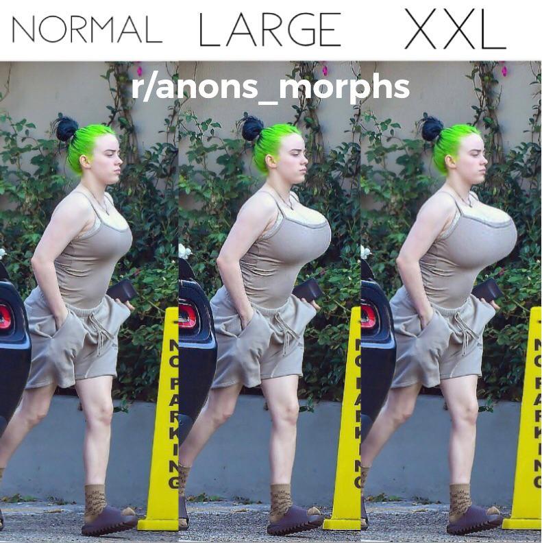 Billie Eilish Morph - Back Breaking Titties | Scrolller