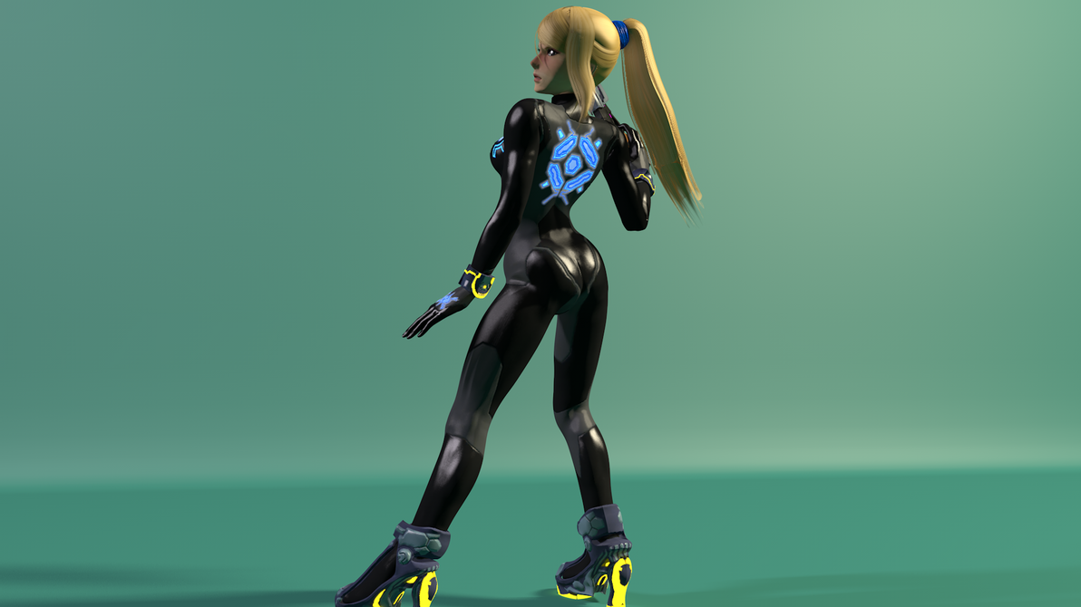 Black suit Samus [Carro1001 on DeviantArt] | Scrolller