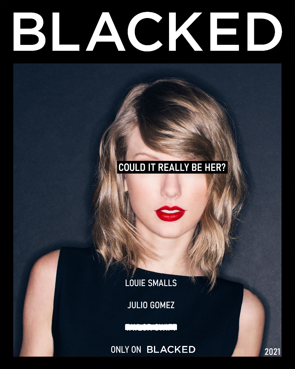 Blacked is really teasing a lot for their upcoming release... unless it could be more than a ...