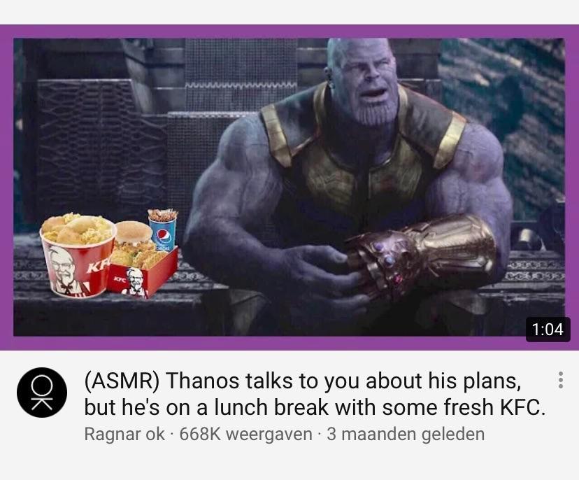 THANOS ASMR THANOS ASMR | Scrolller