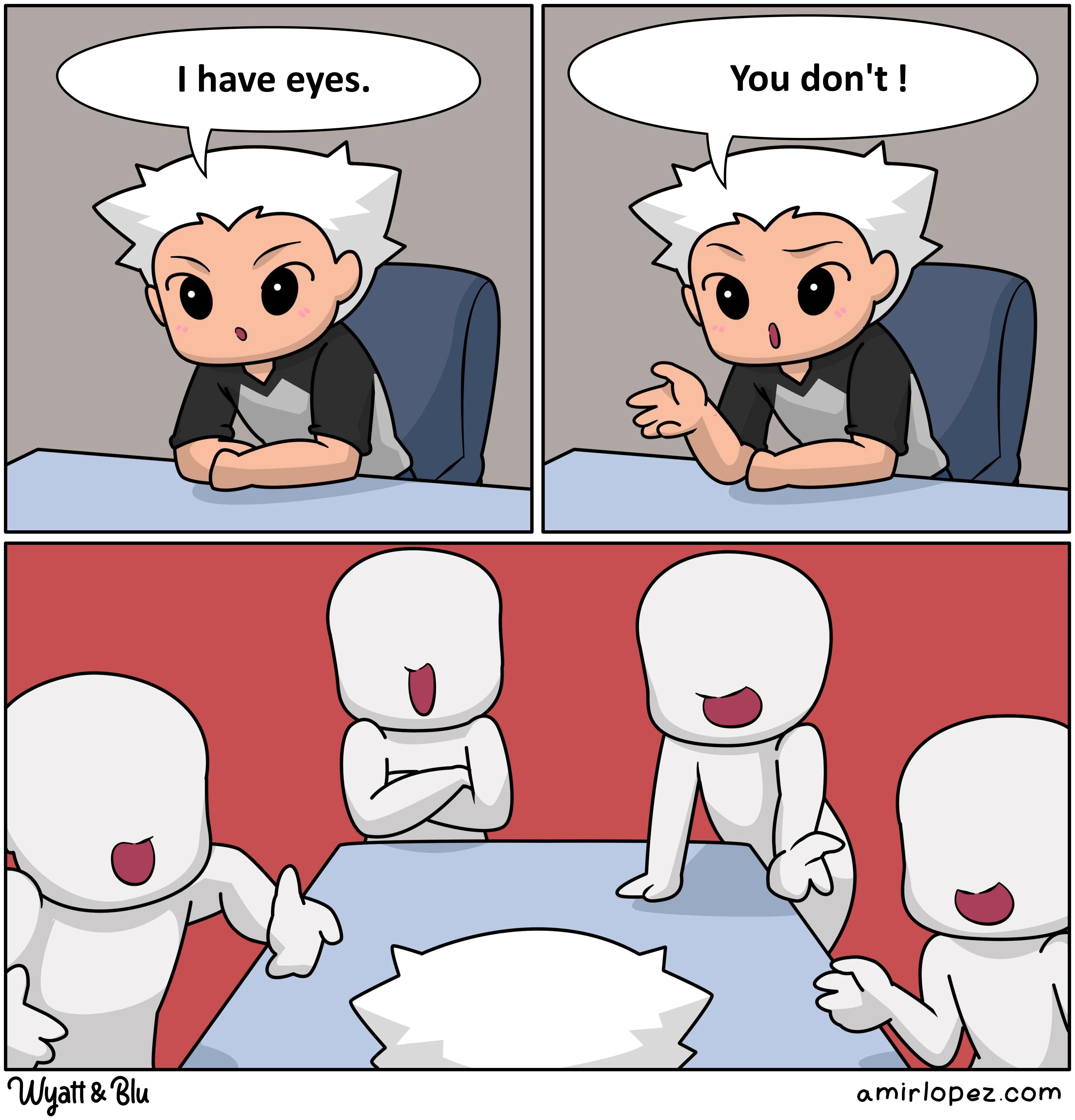 Blind Hurting ! | Scrolller