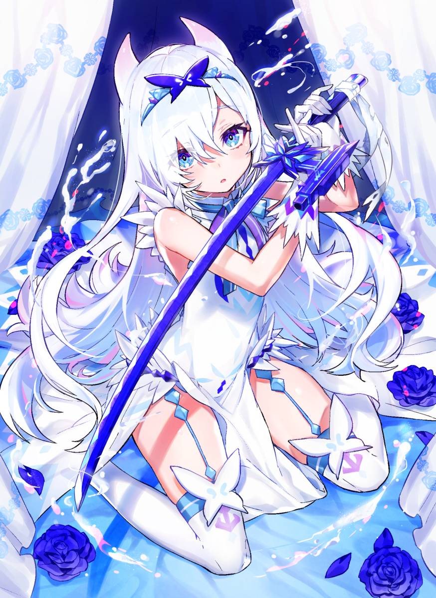Blue Katana [original] | Scrolller