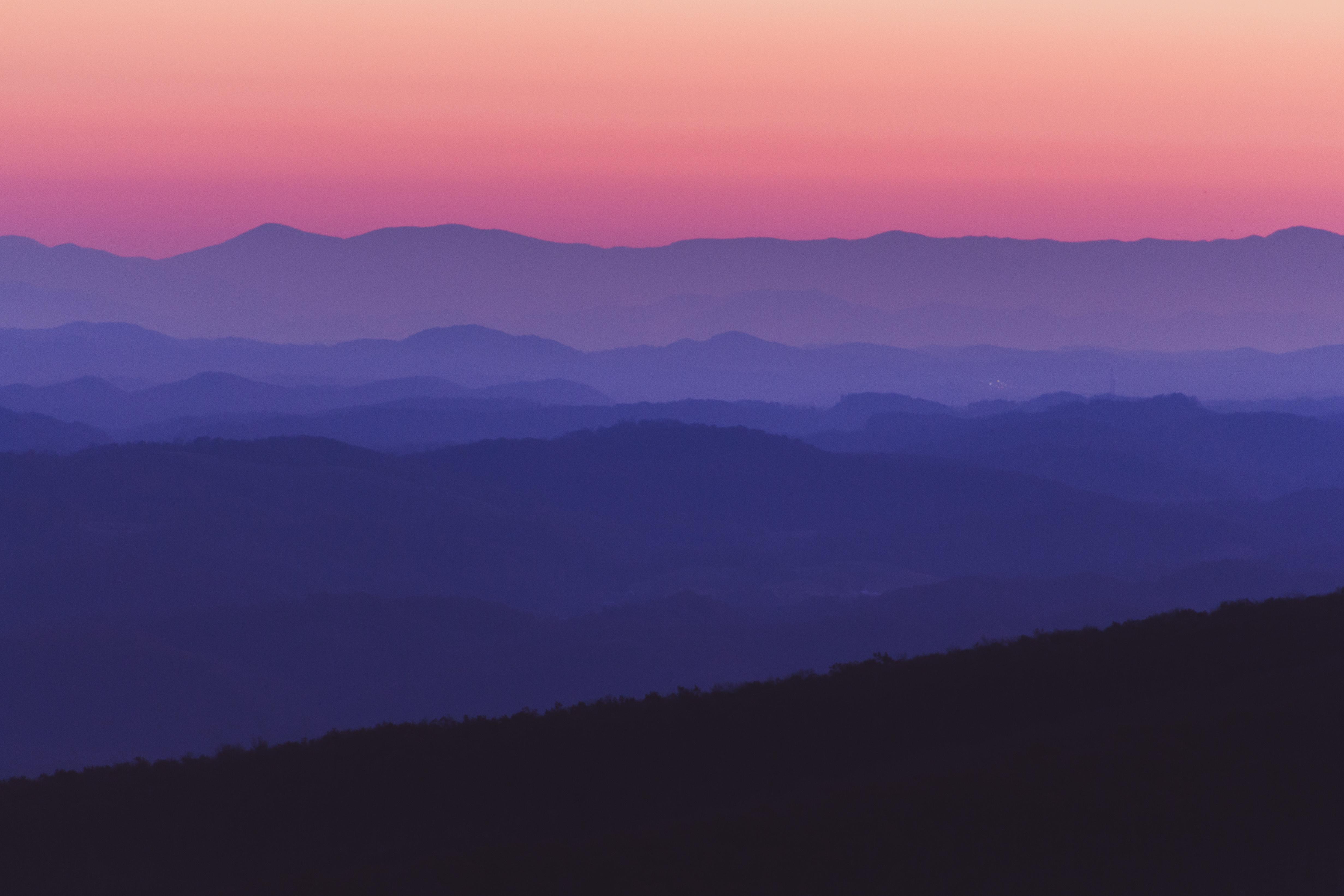 Blue Ridge Mountains as seen from The Channels | Scrolller