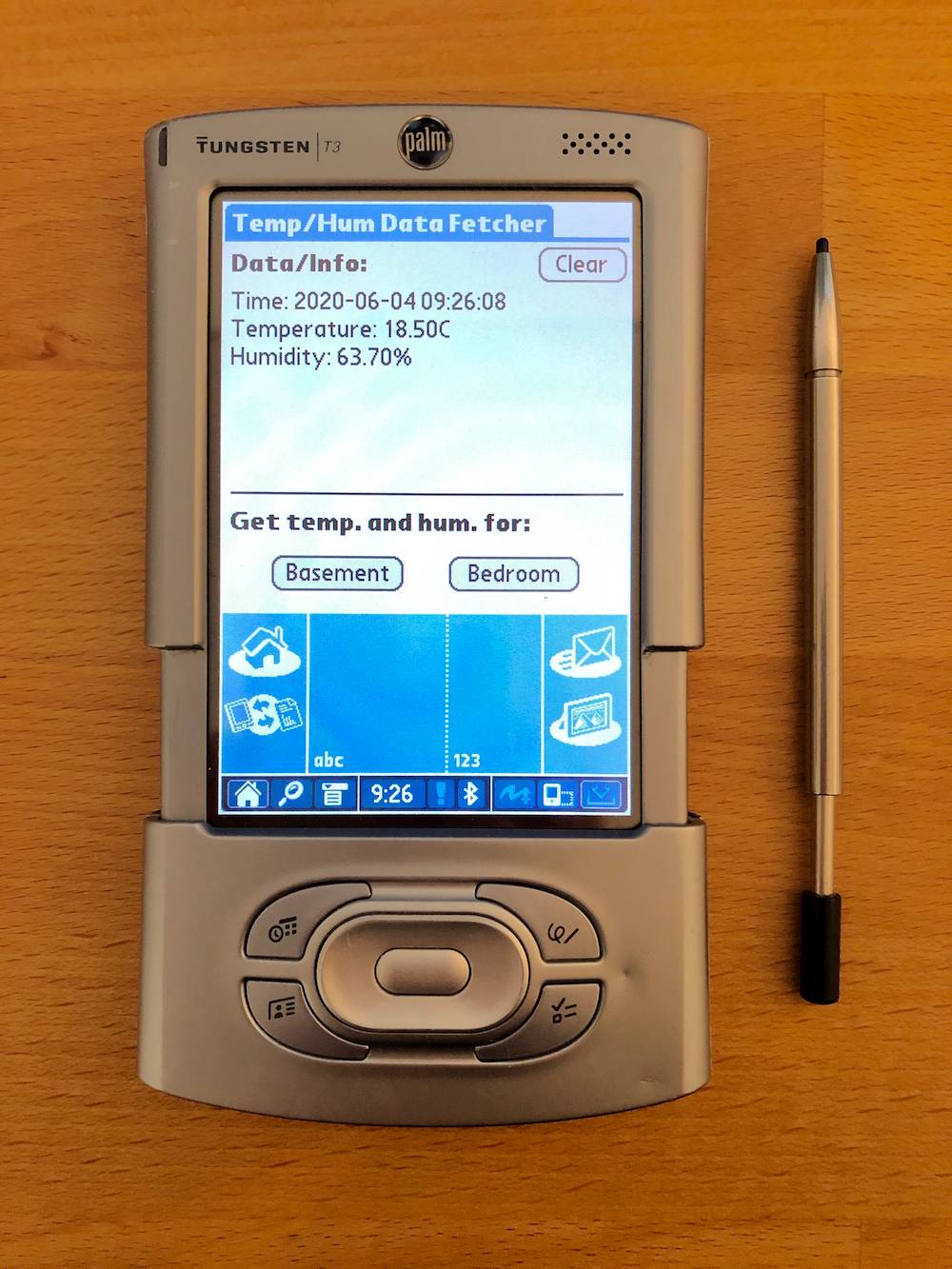 Bluetooth communication with Palm OS and an ESP32 is possible! Full project in the comments ...