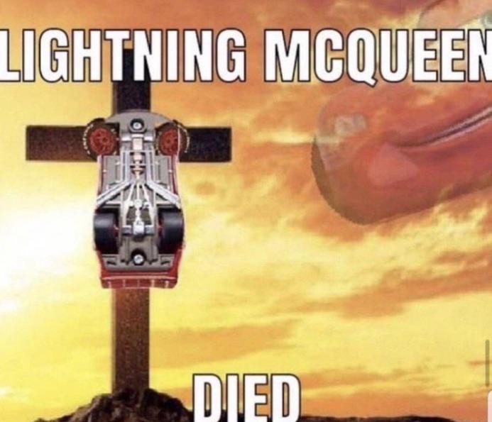 Blursed LightningMcQueen | Scrolller