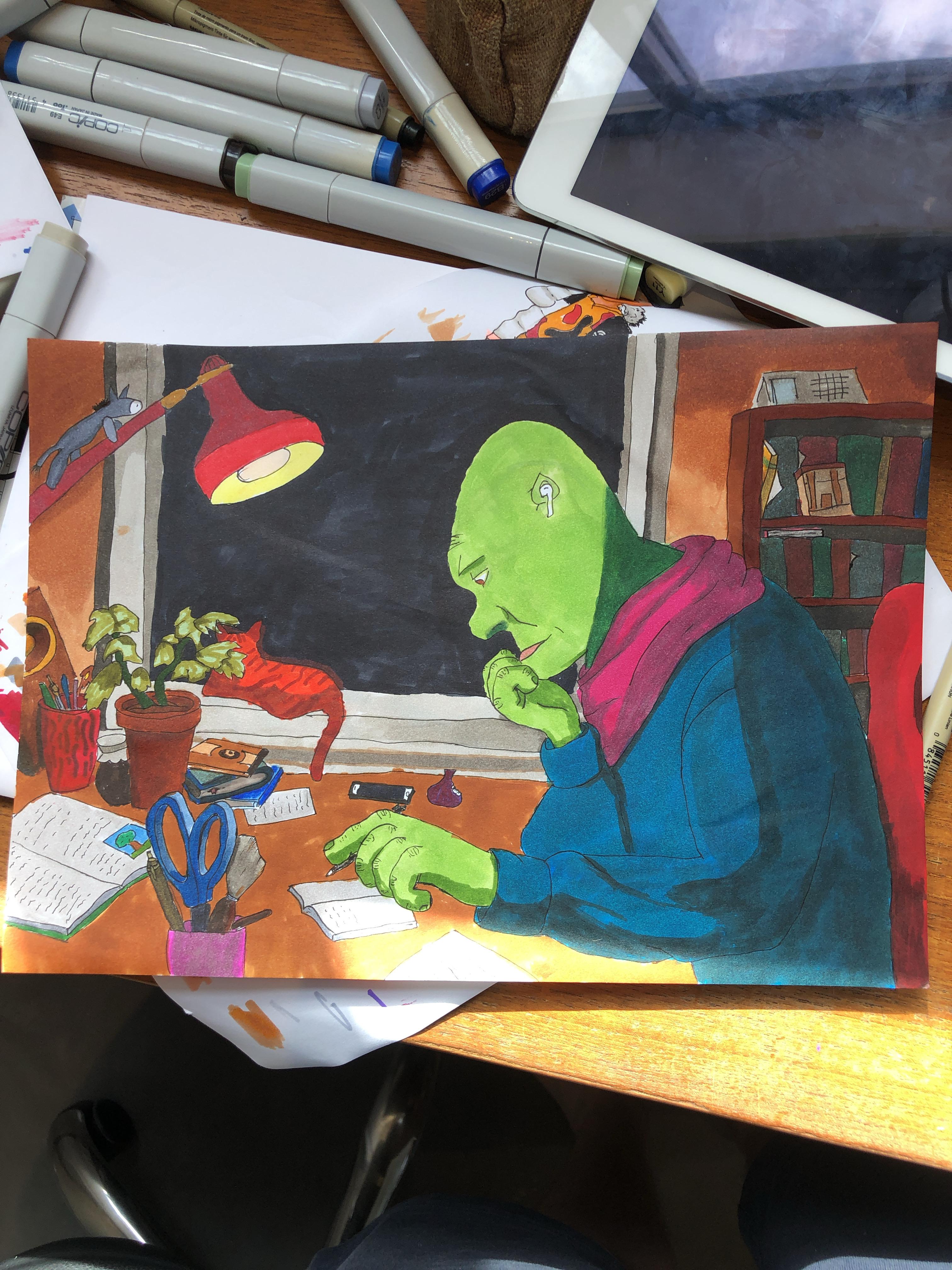 Blursed_lofi girl | Scrolller