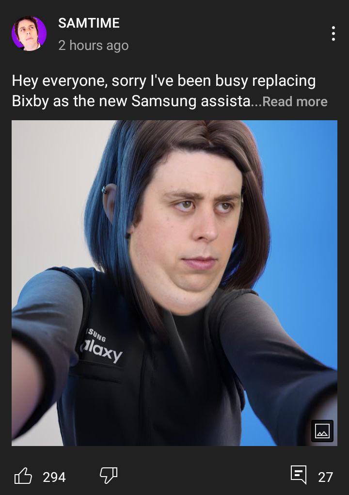 Blursed Sam | Scrolller