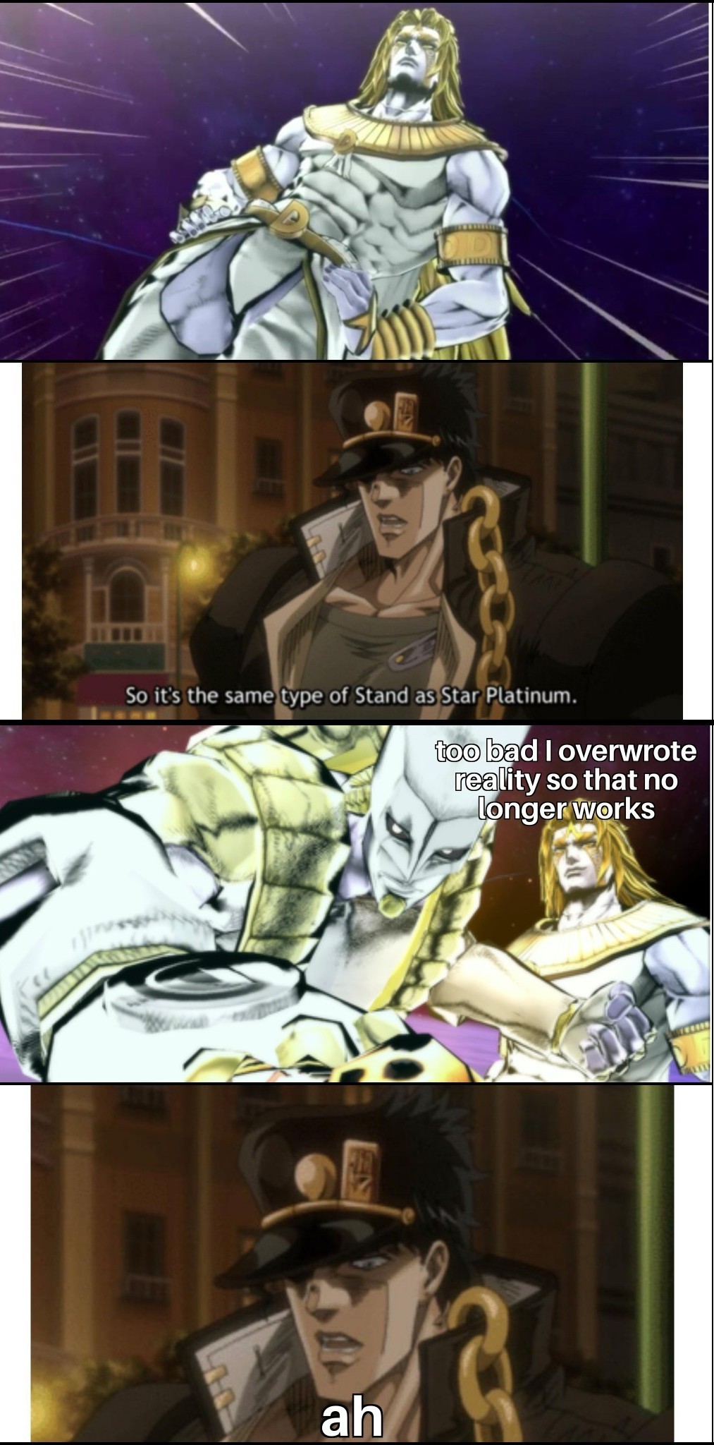 Boom, Dio is now invincible | Scrolller