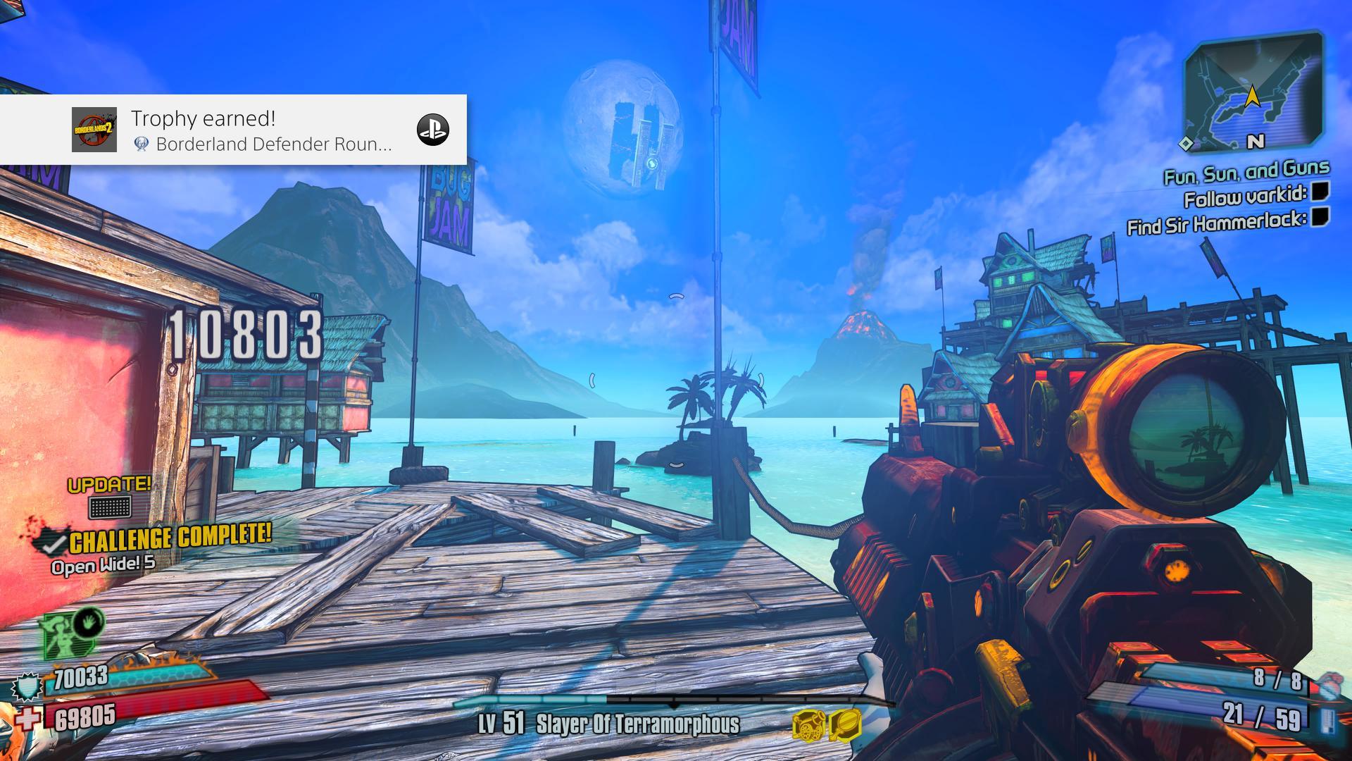 [Borderlands 2] A bona-fide classic; had a blast playing this for the umpteenth time and pretty ...