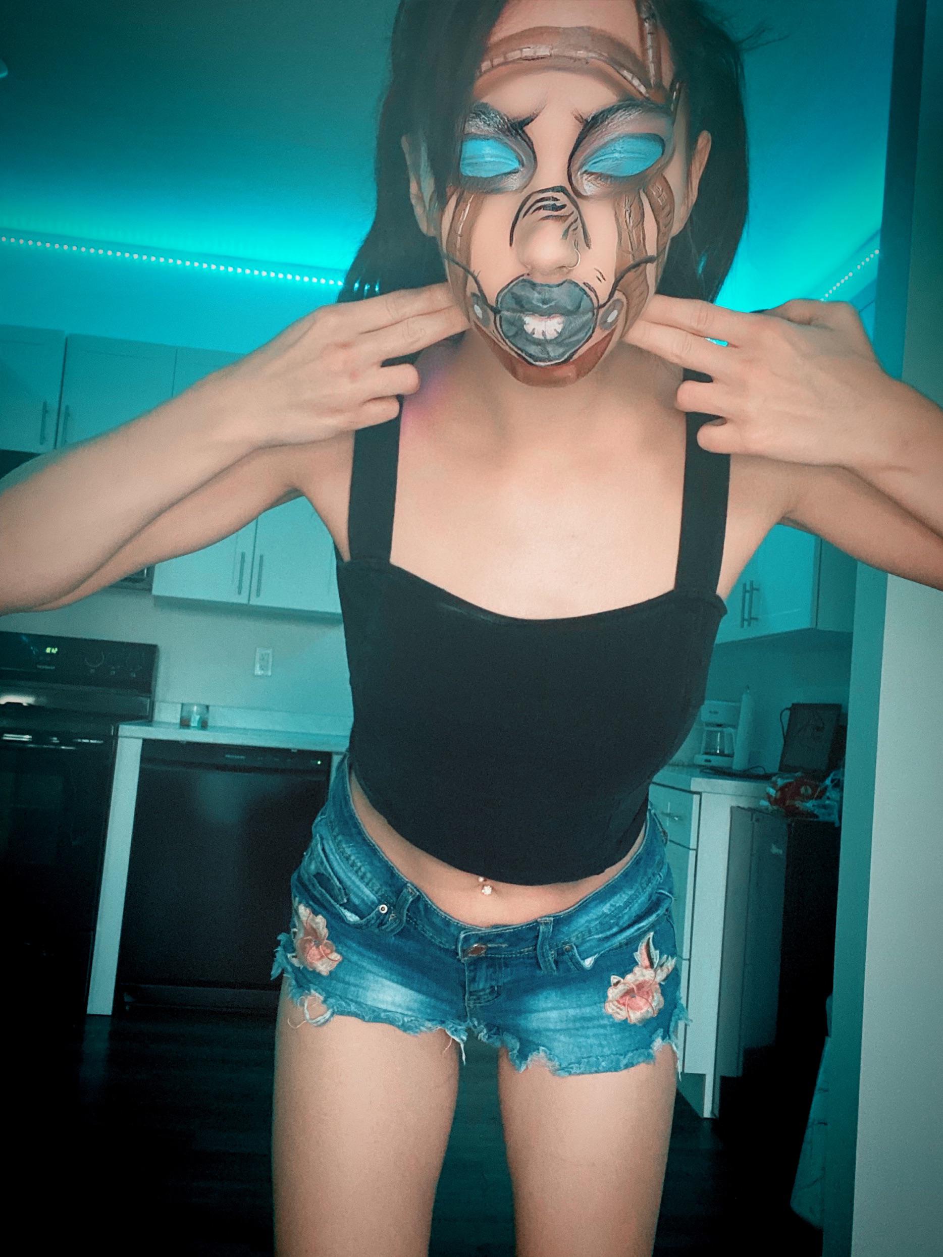 Borderlands Psycho by Grimm [self] practicing facepaint :) | Scrolller