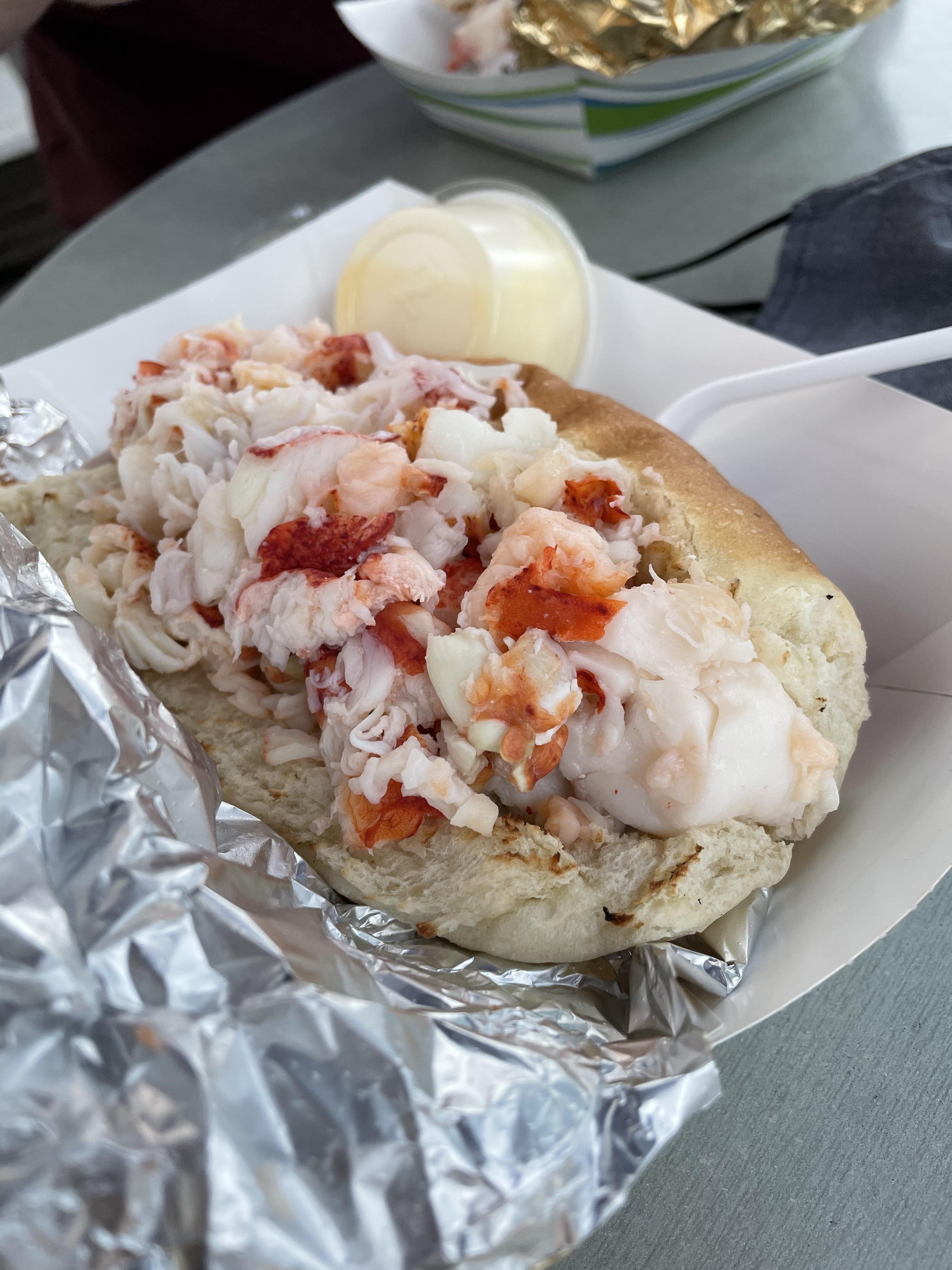 Boston lobster roll. | Scrolller