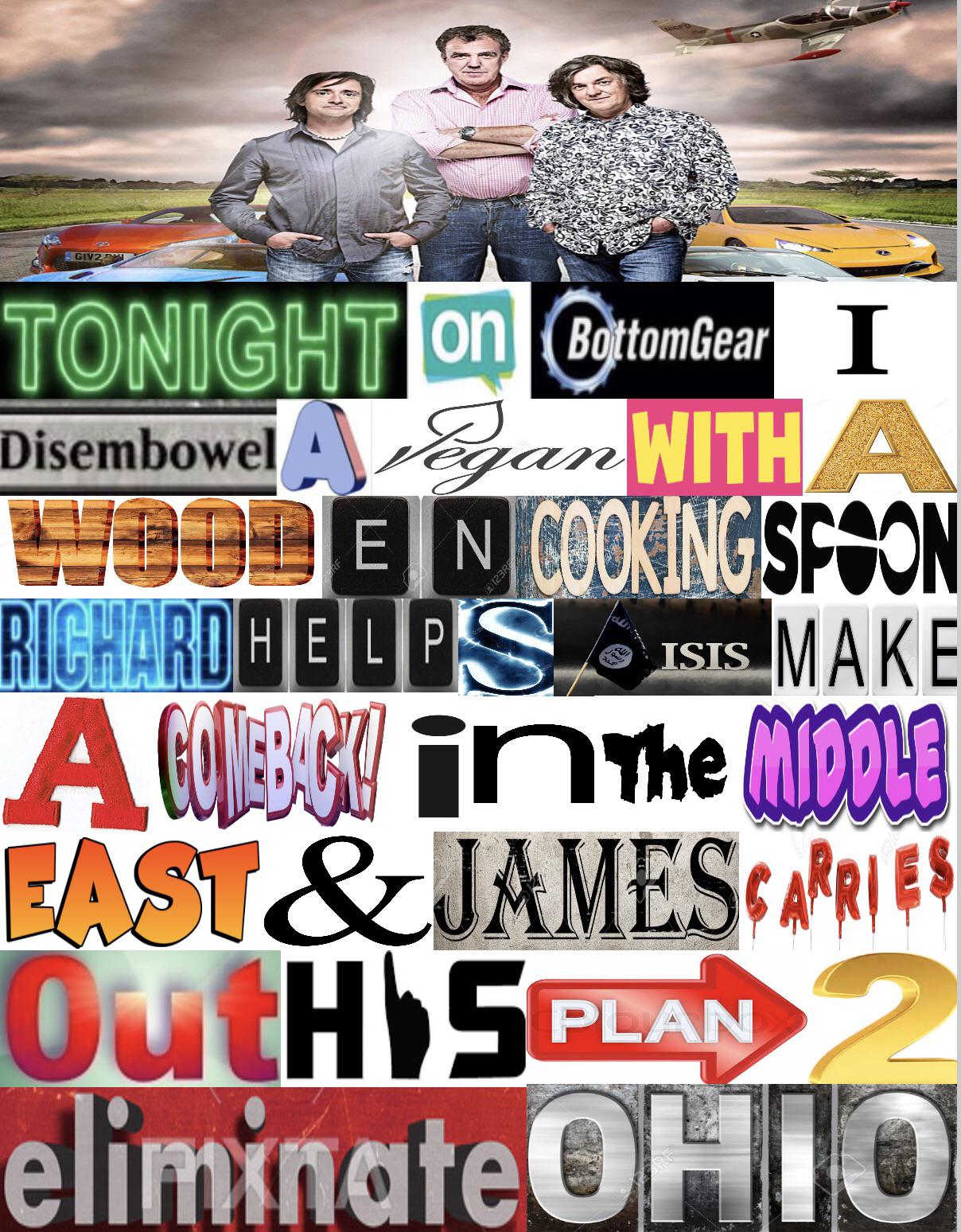 Bottom Gear returns with a new special | Scrolller