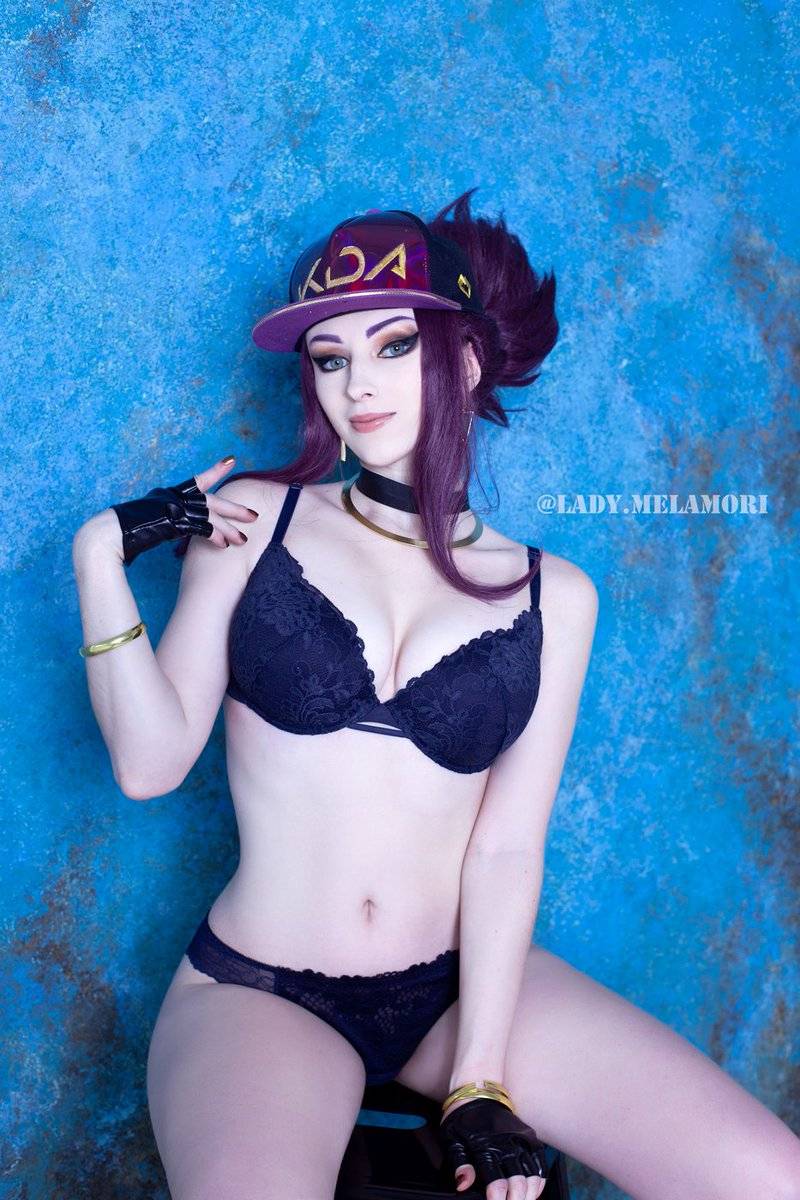 Boudoir K/DA Akali by Lady Melamori | Scrolller