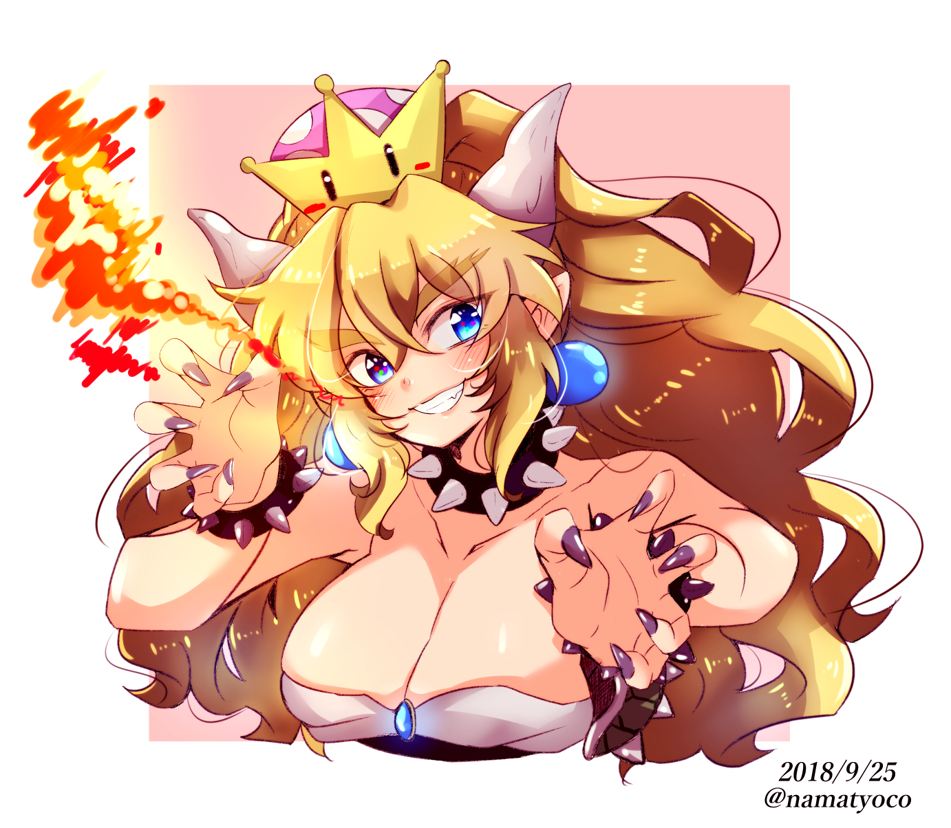 Bowsette [by namatyoco] | Scrolller