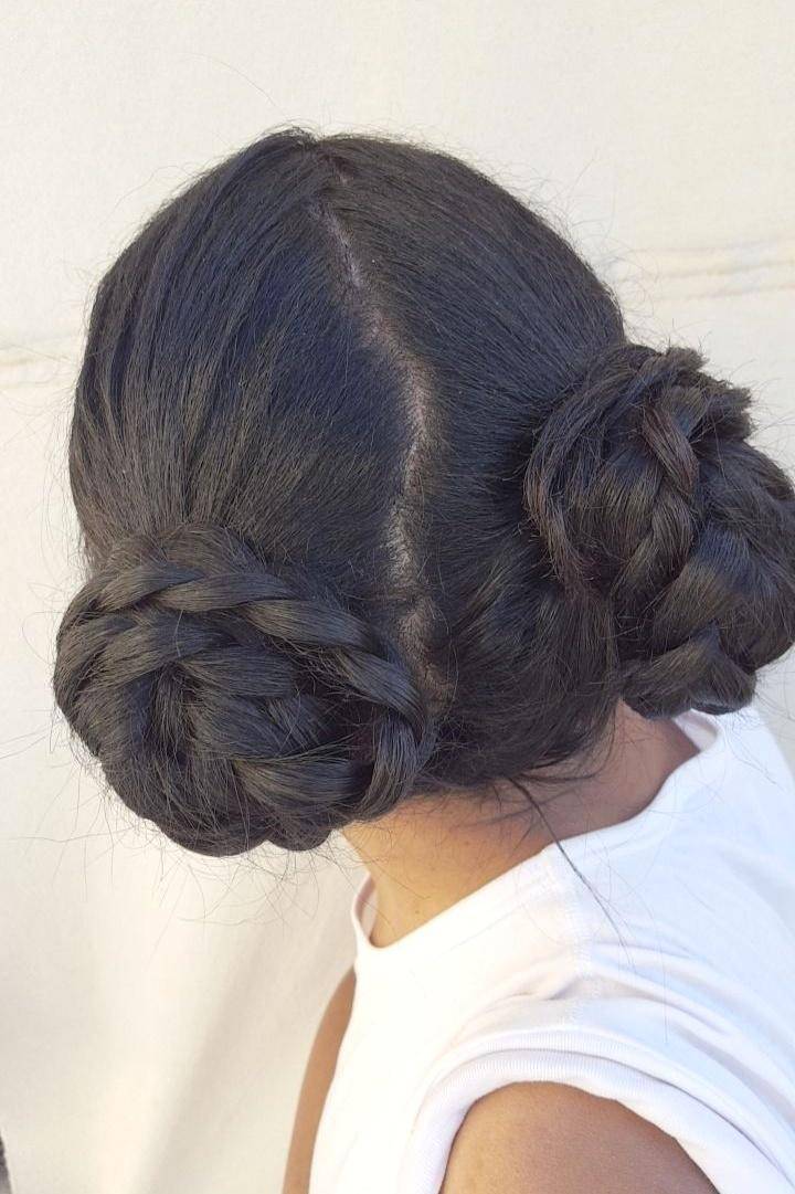braided double bun | Scrolller