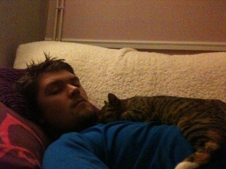Bramble and I taking a cat nap | Scrolller