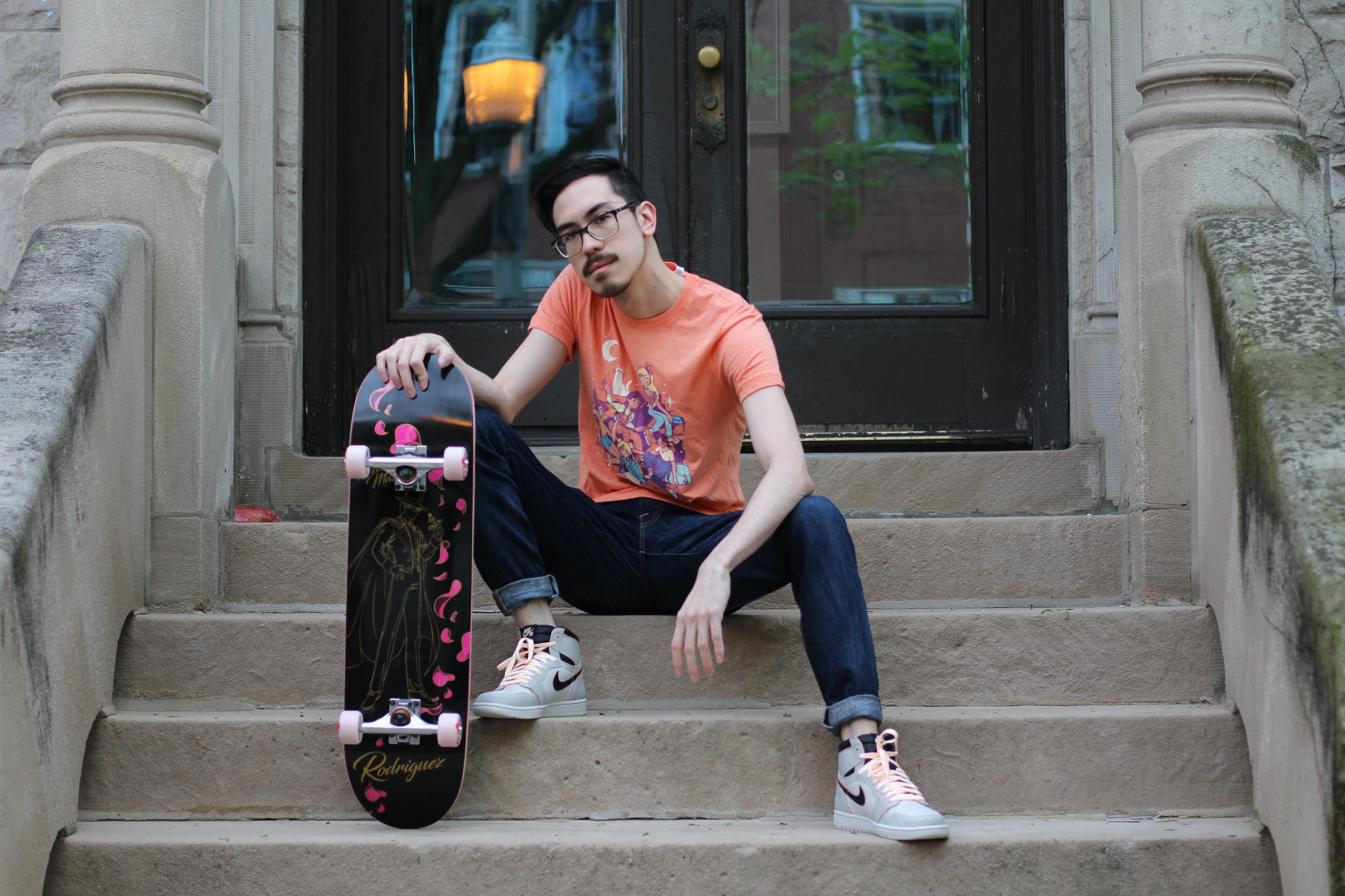 Brand new board with my brand new kicks | Scrolller