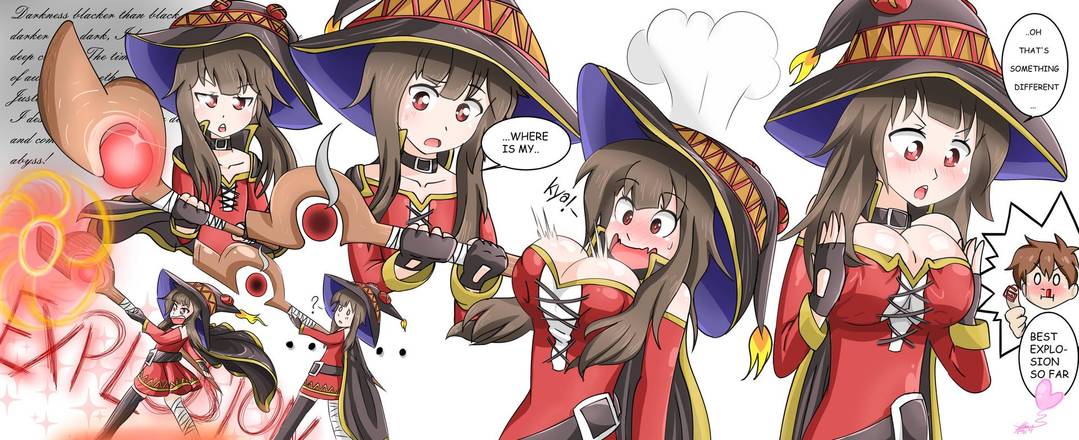 [Breast Expansion] Konosuba Megumin EXPLOSION! by tetokasane-04 | Scrolller