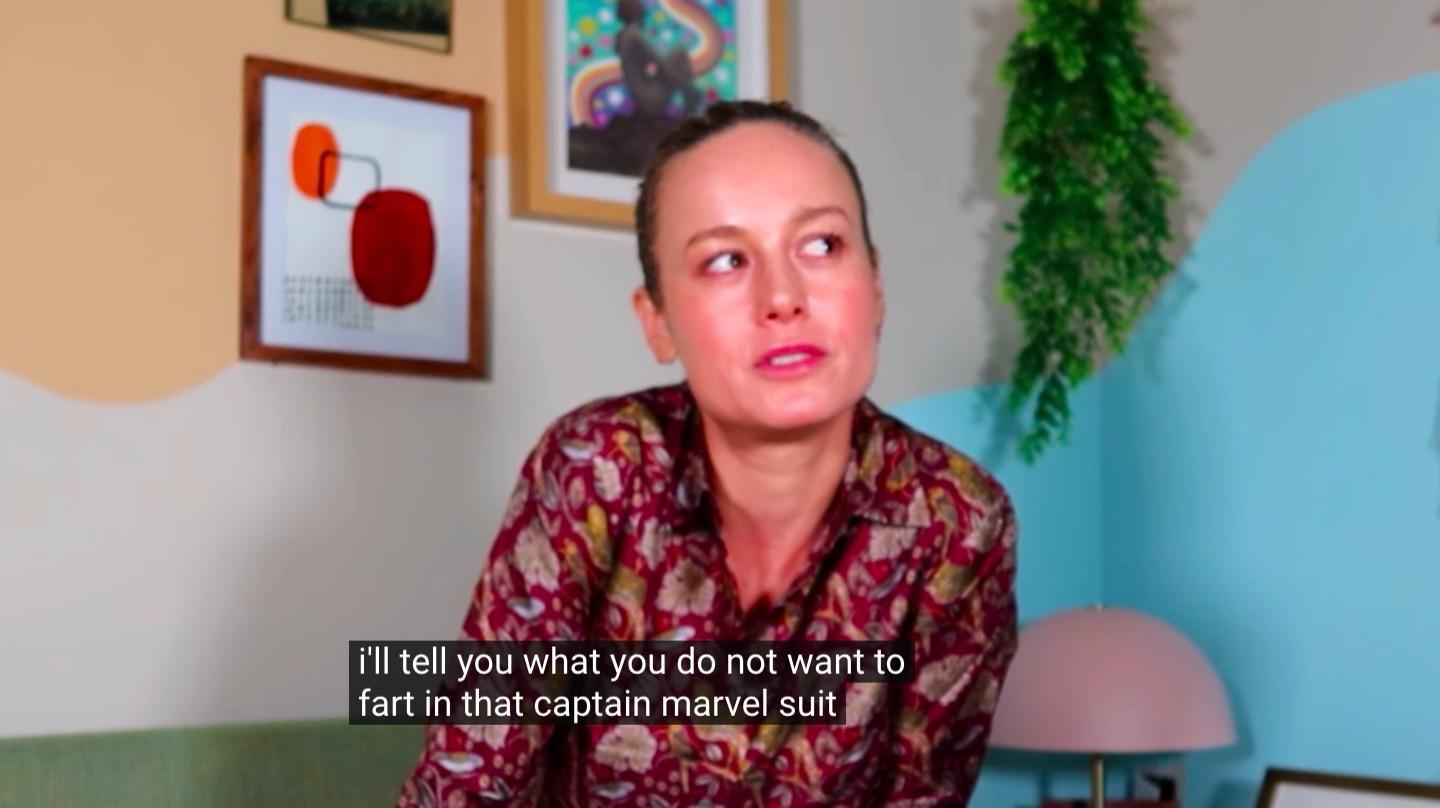 Brie Larson speaking like she has some experience with this... | Scrolller