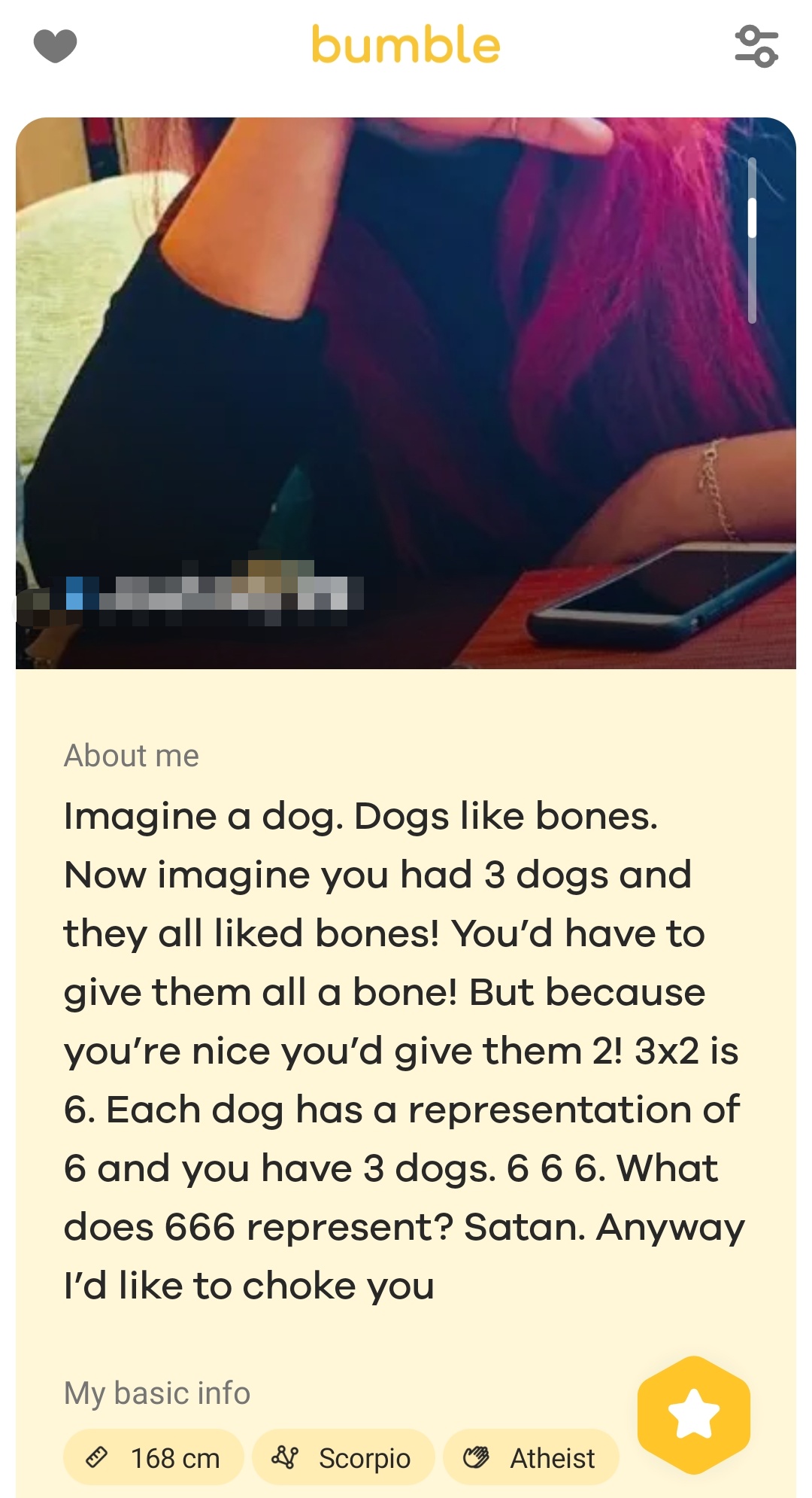 Bro what? Bones? 666? She a little confused, but she got the spirit? Time for the sacrifice ...