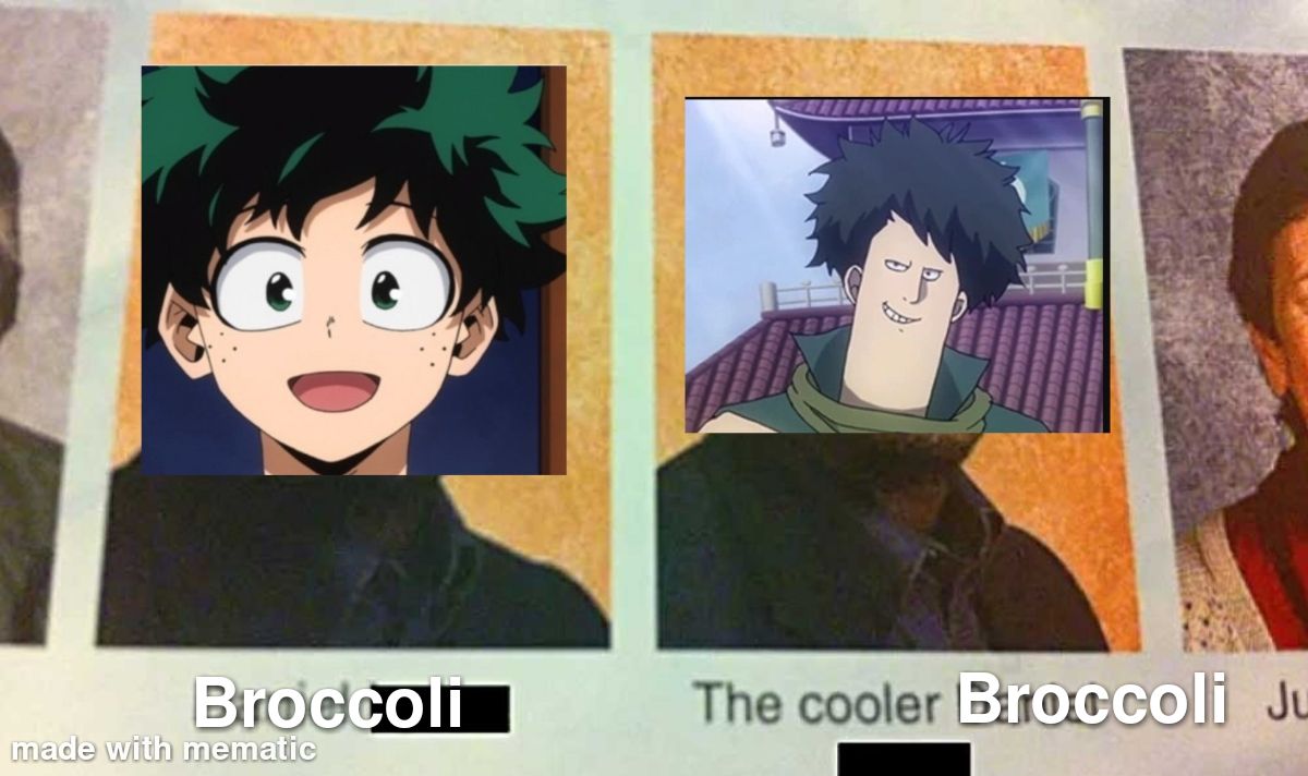 Broccoli personified | Scrolller