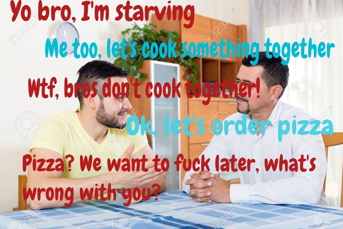 Bros don't cook | Scrolller
