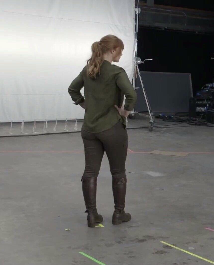 Bryce Dallas Howard is dragging a wagon | Scrolller