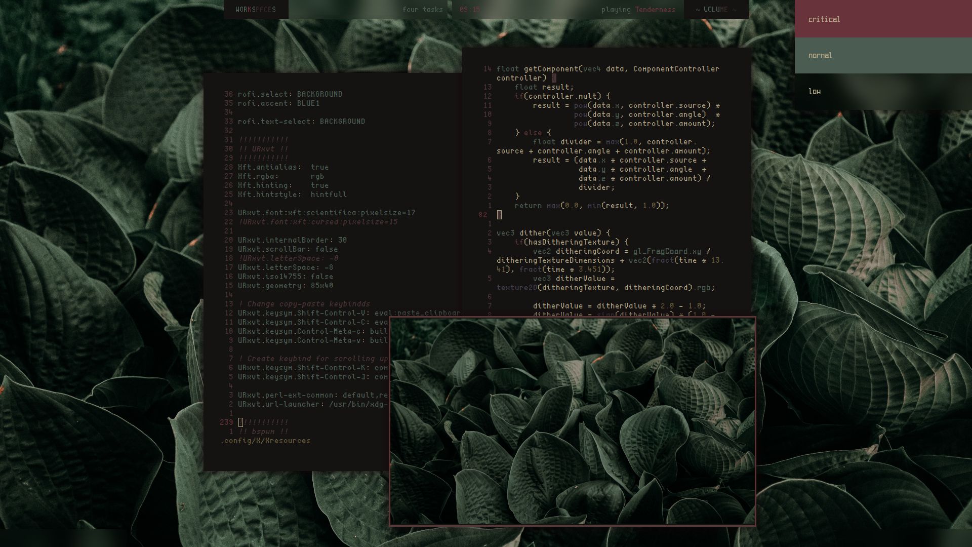 [bspwm] Foliage | Scrolller