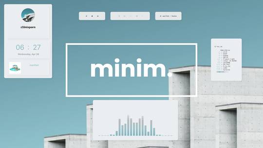 [BSPWM] minim. | Scrolller