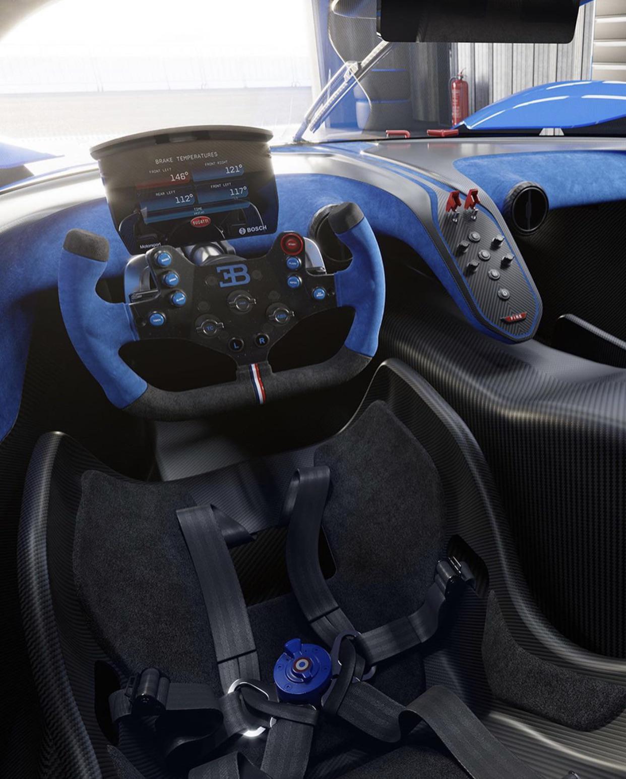 Bugatti Bolide cockpit | Scrolller