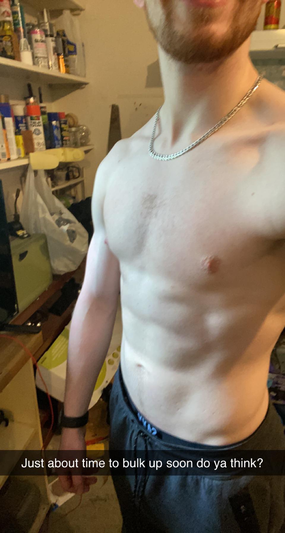 Bulk up or keep cutting?? What BF % do you think this is | Scrolller