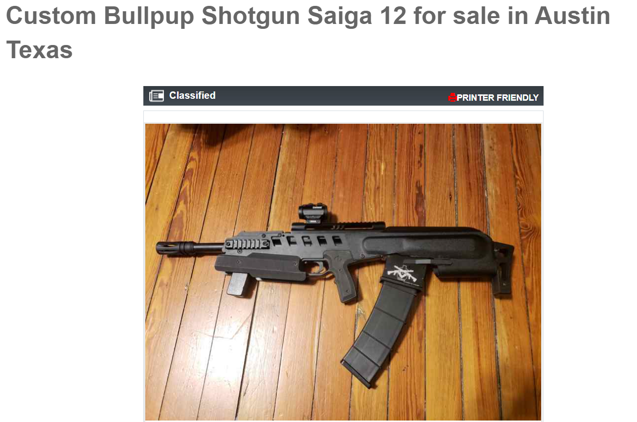 *Bullpups ur Saiga-12* | Scrolller