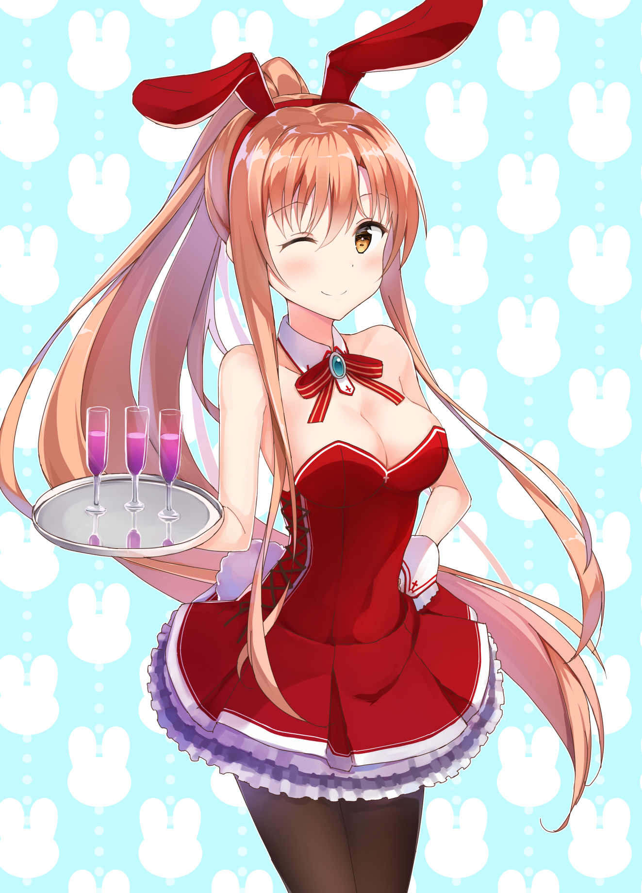 Bunny waitress [Sword Art Online] | Scrolller