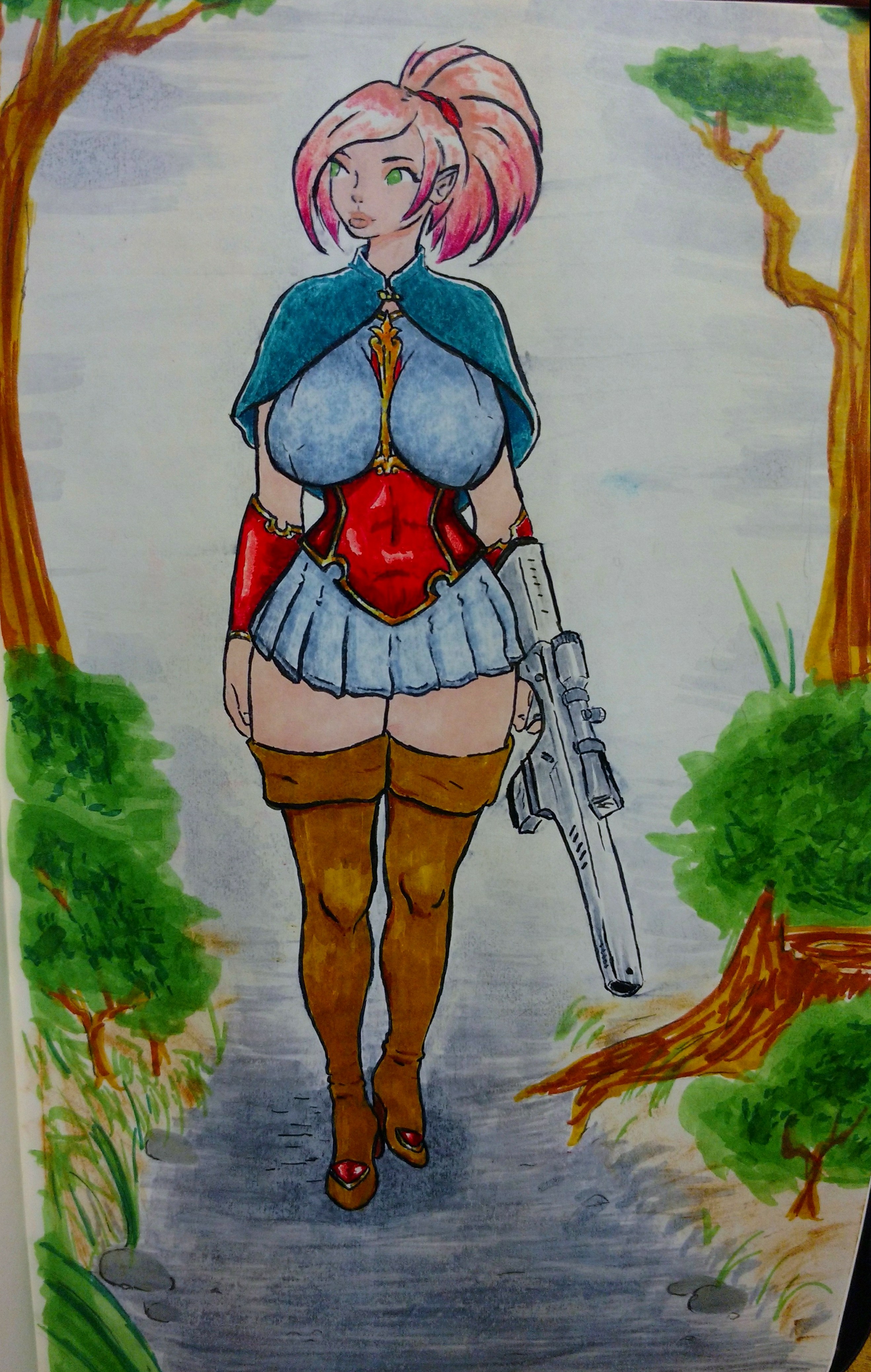 Busty elf from the future | Scrolller