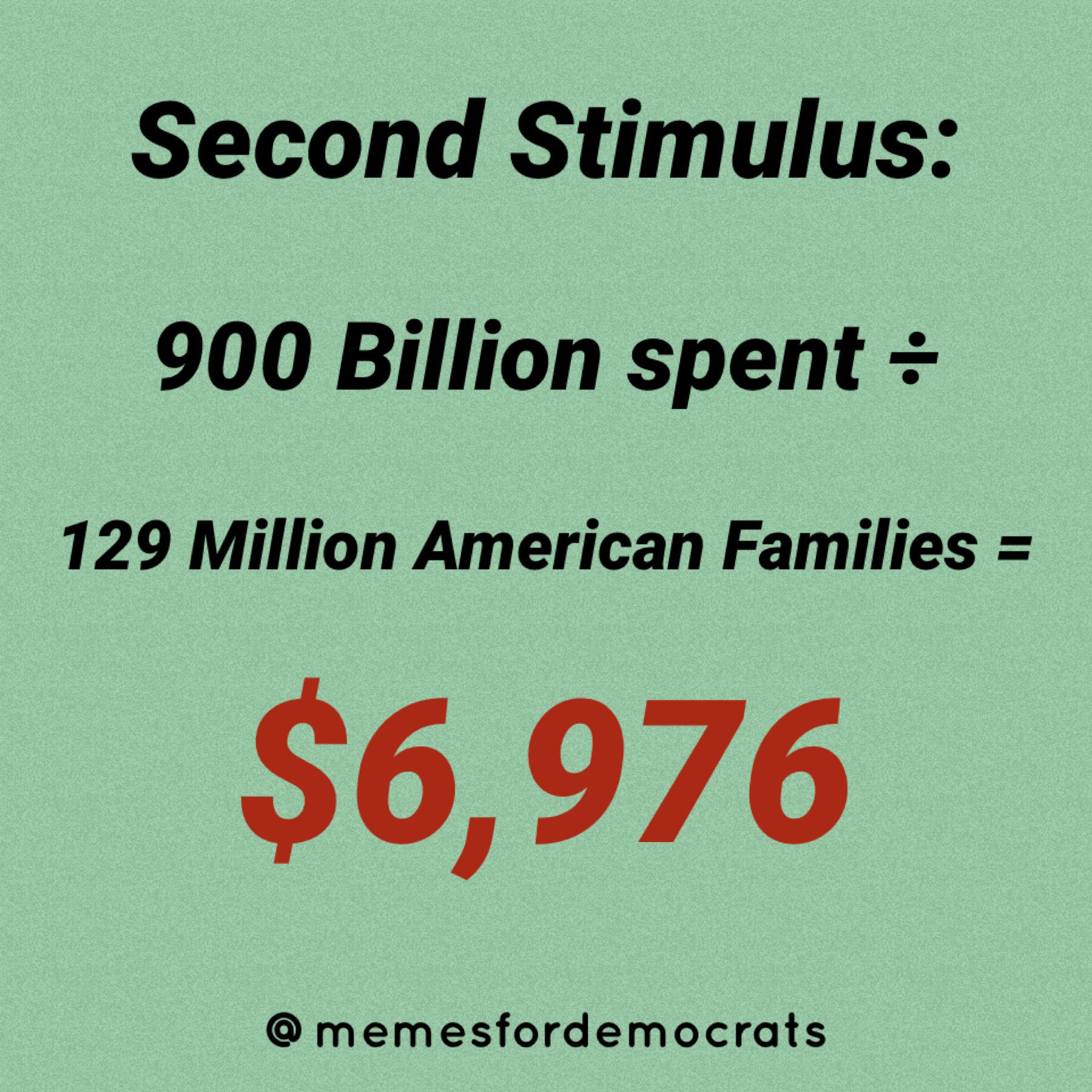 But everyone only got $600 | Scrolller