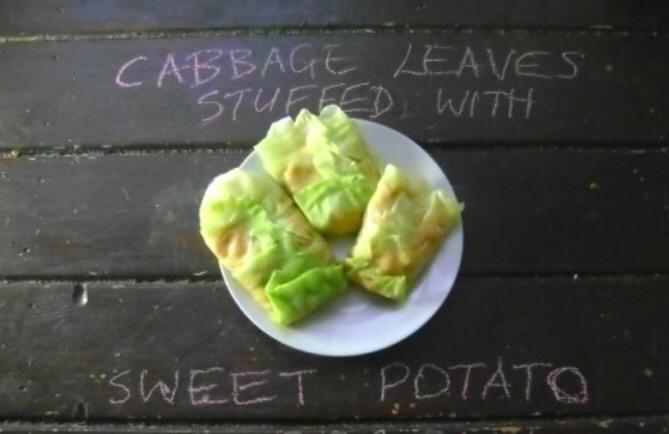Cabbage Leaves stuffed with Sweet Potato Orgasm. Full recipe in comment | Scrolller