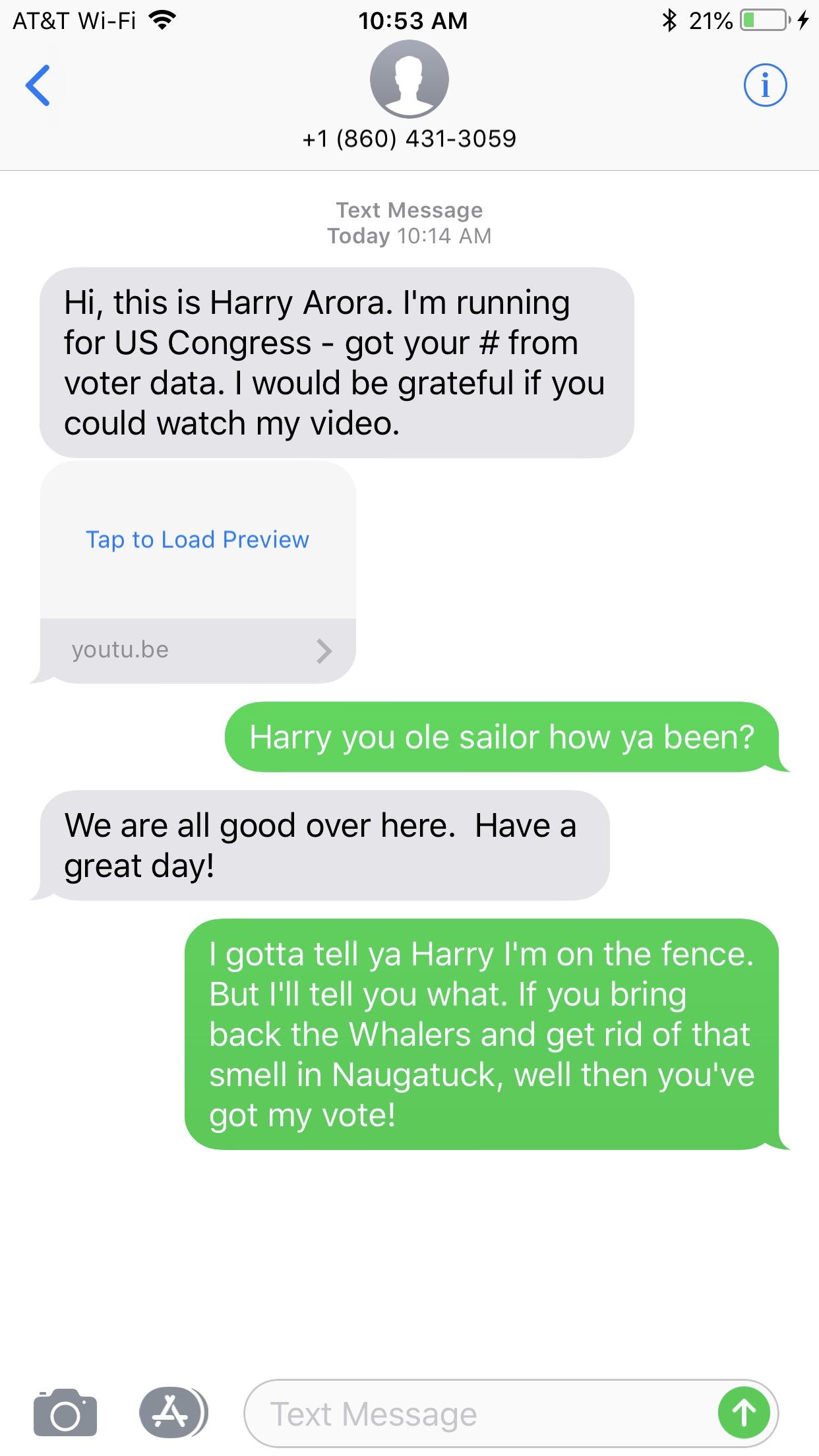 Campaign text messages | Scrolller