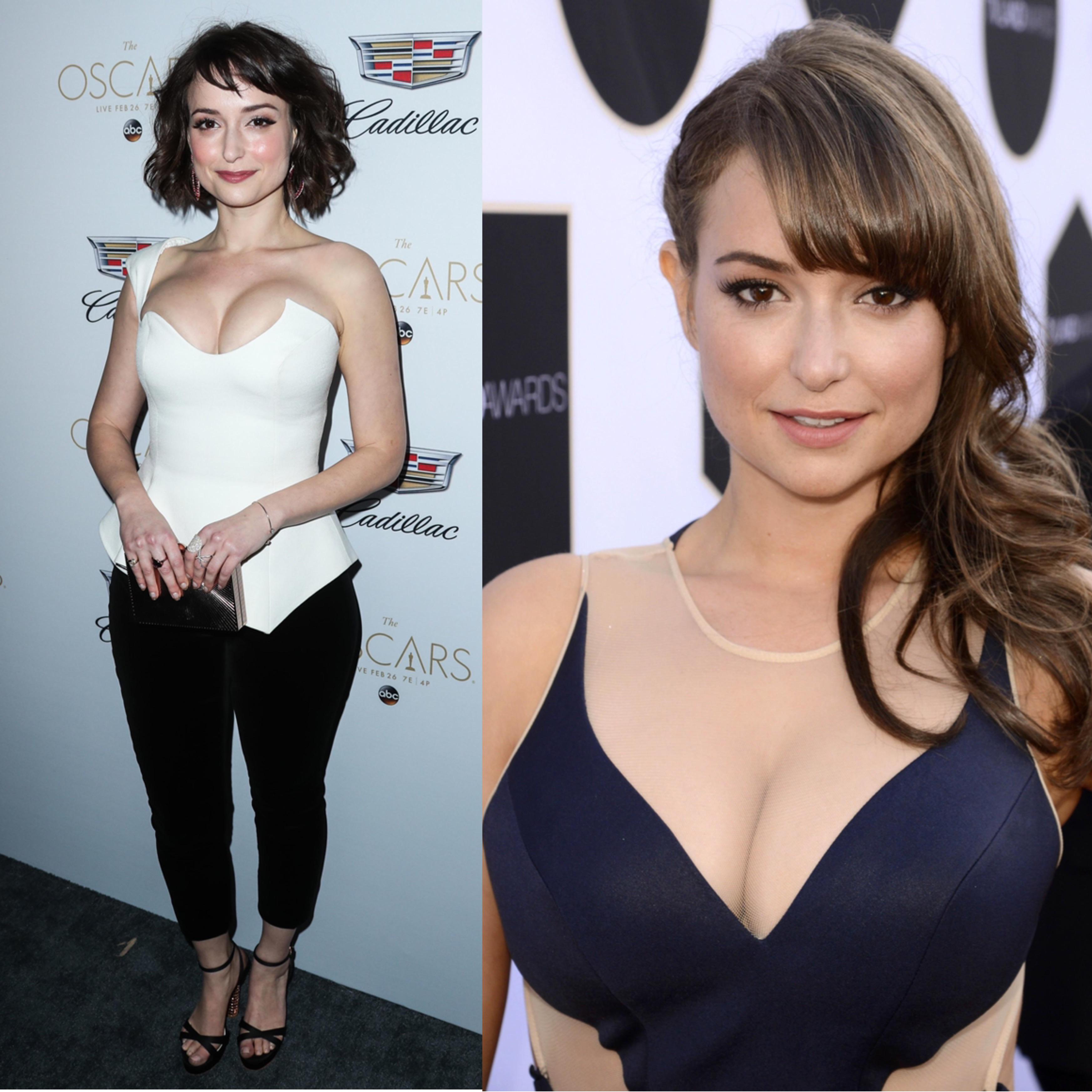 Milana Vayntrub needs an airtight gangbang to knock her up | Scrolller
