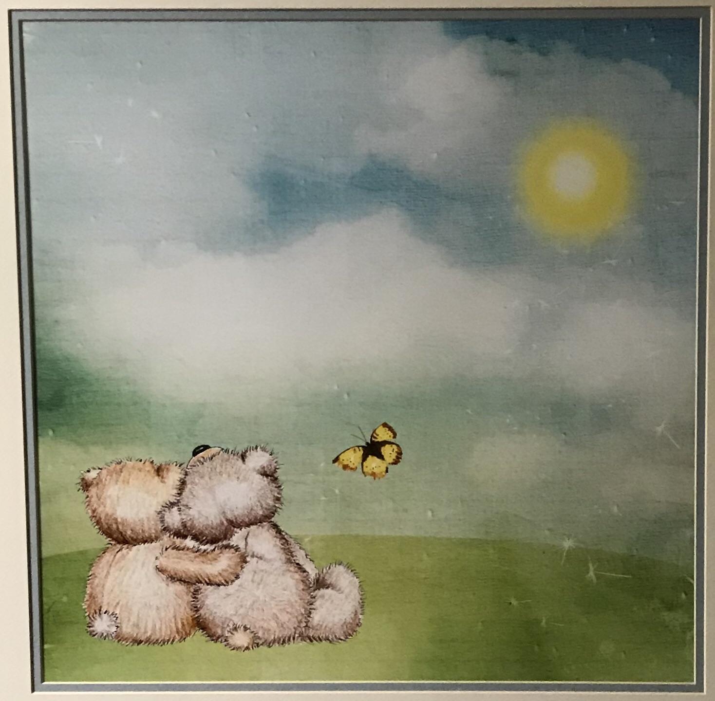Can someone help me identify this painting? I saw this in a hospital recently and already did ...