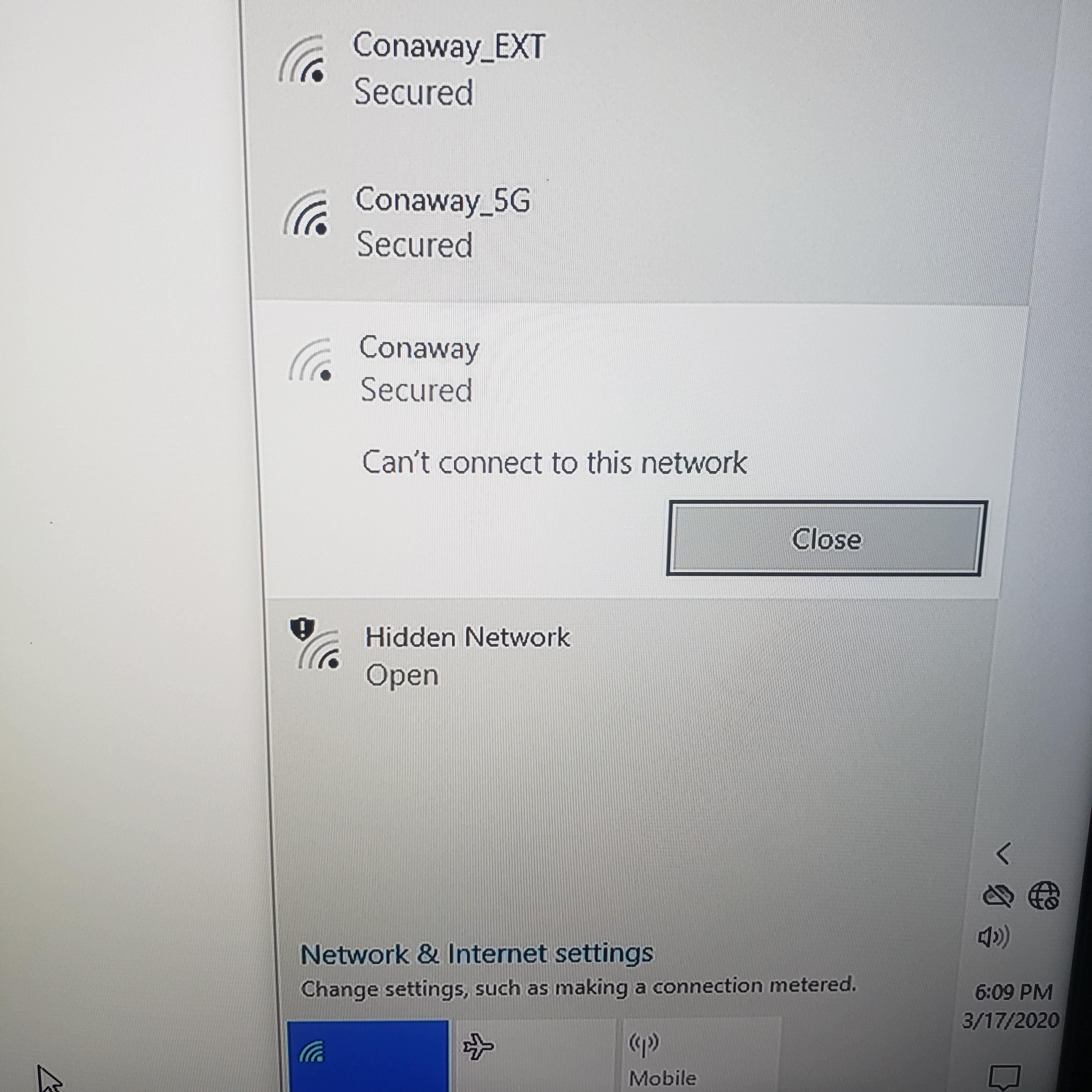 Cant connect to wifi issue | Scrolller