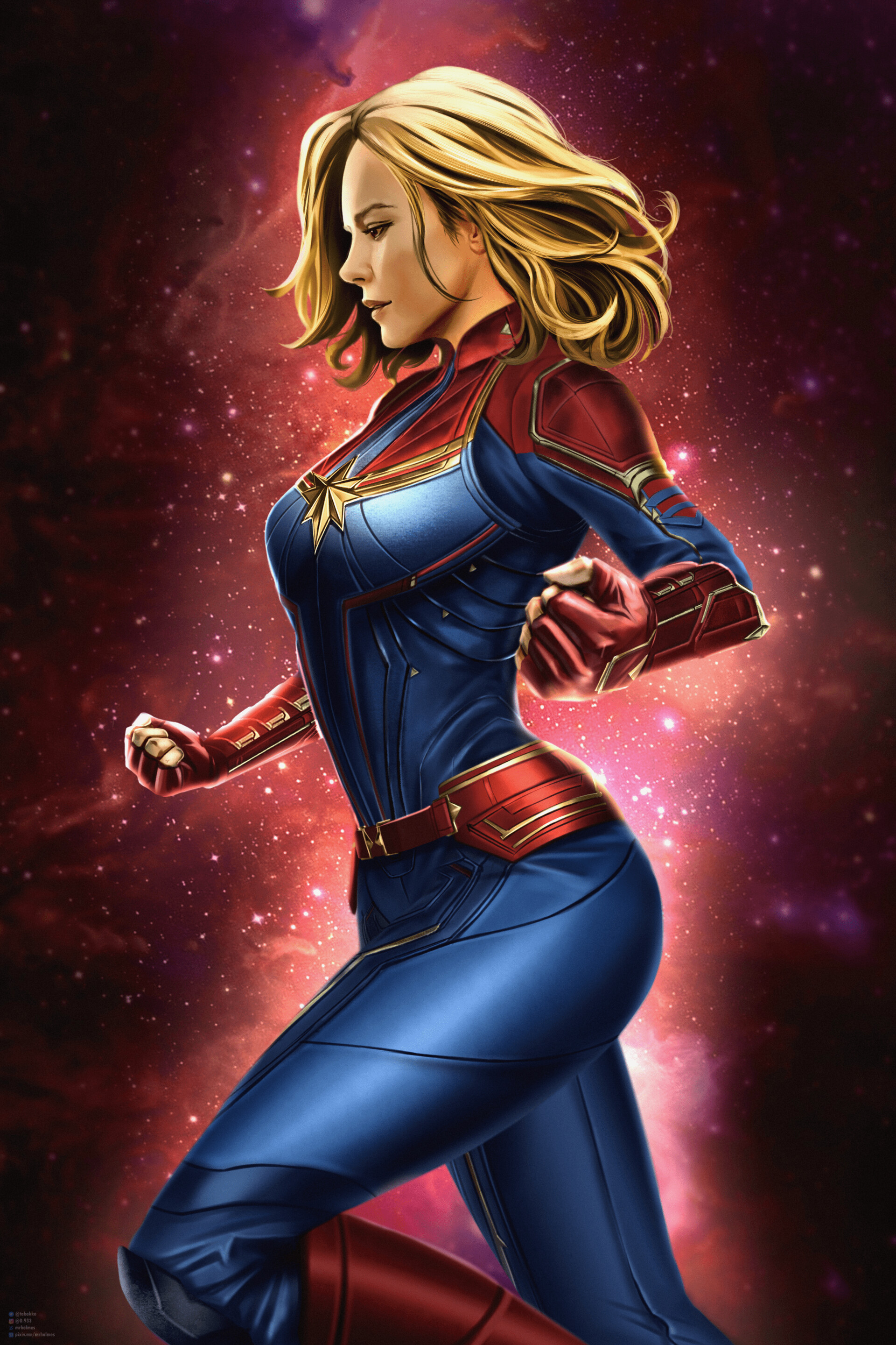 Captain Marvel by Mr. Holmes | Scrolller
