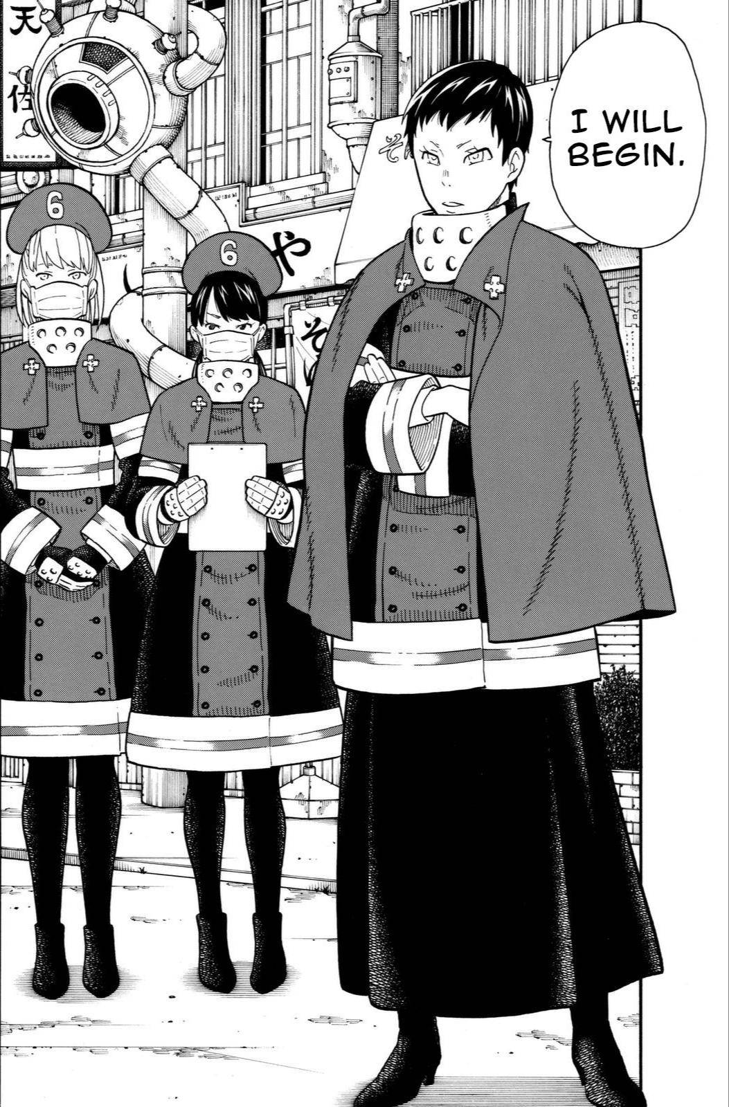 Captain of the 6th division Kayoko Huang. She deserves more love than just one chapter. Hope we ...